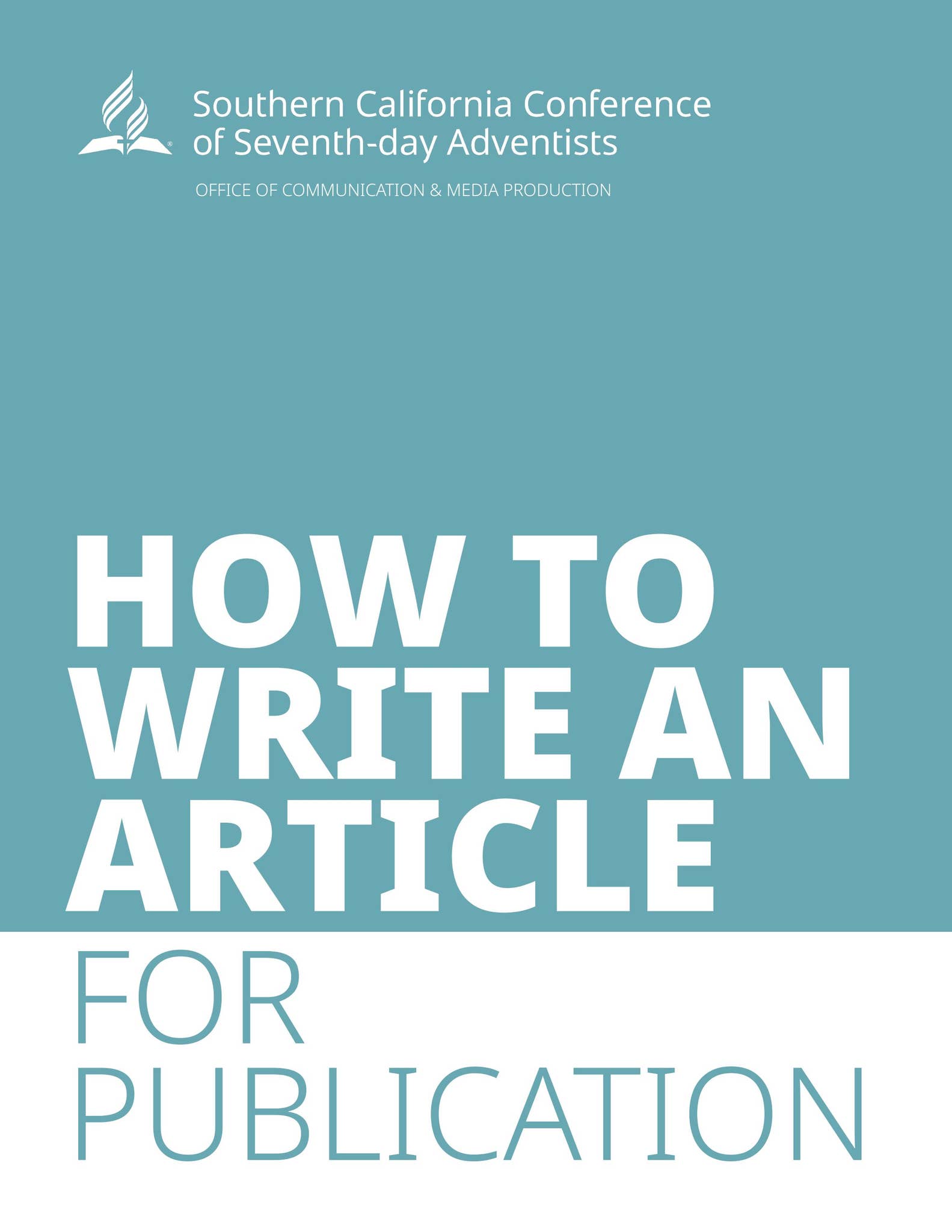 How to Write an Article by SCC Communication - Issuu