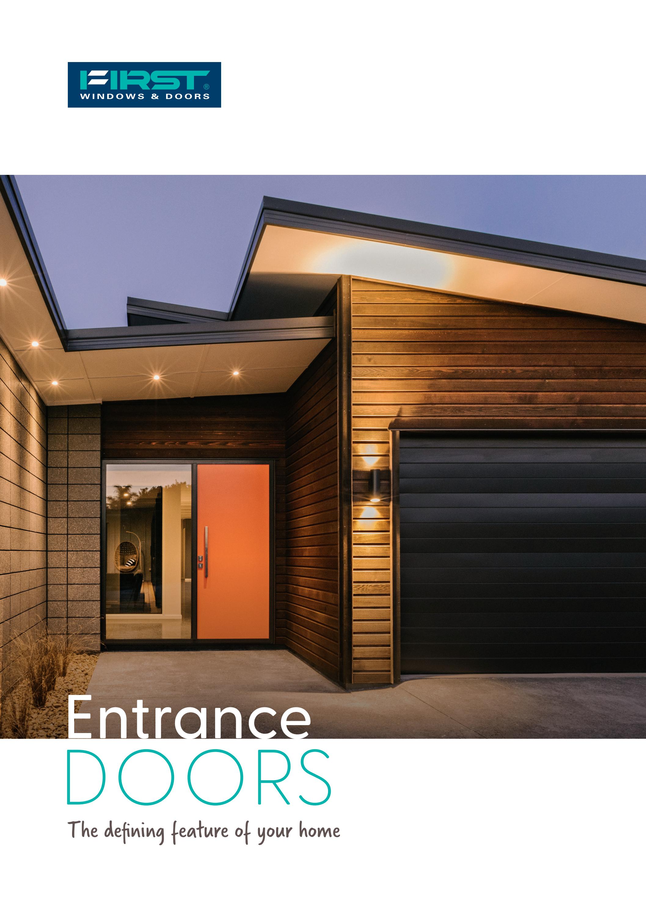 FIRST Entrance Doors Brochure by APL Window Solutions - Issuu