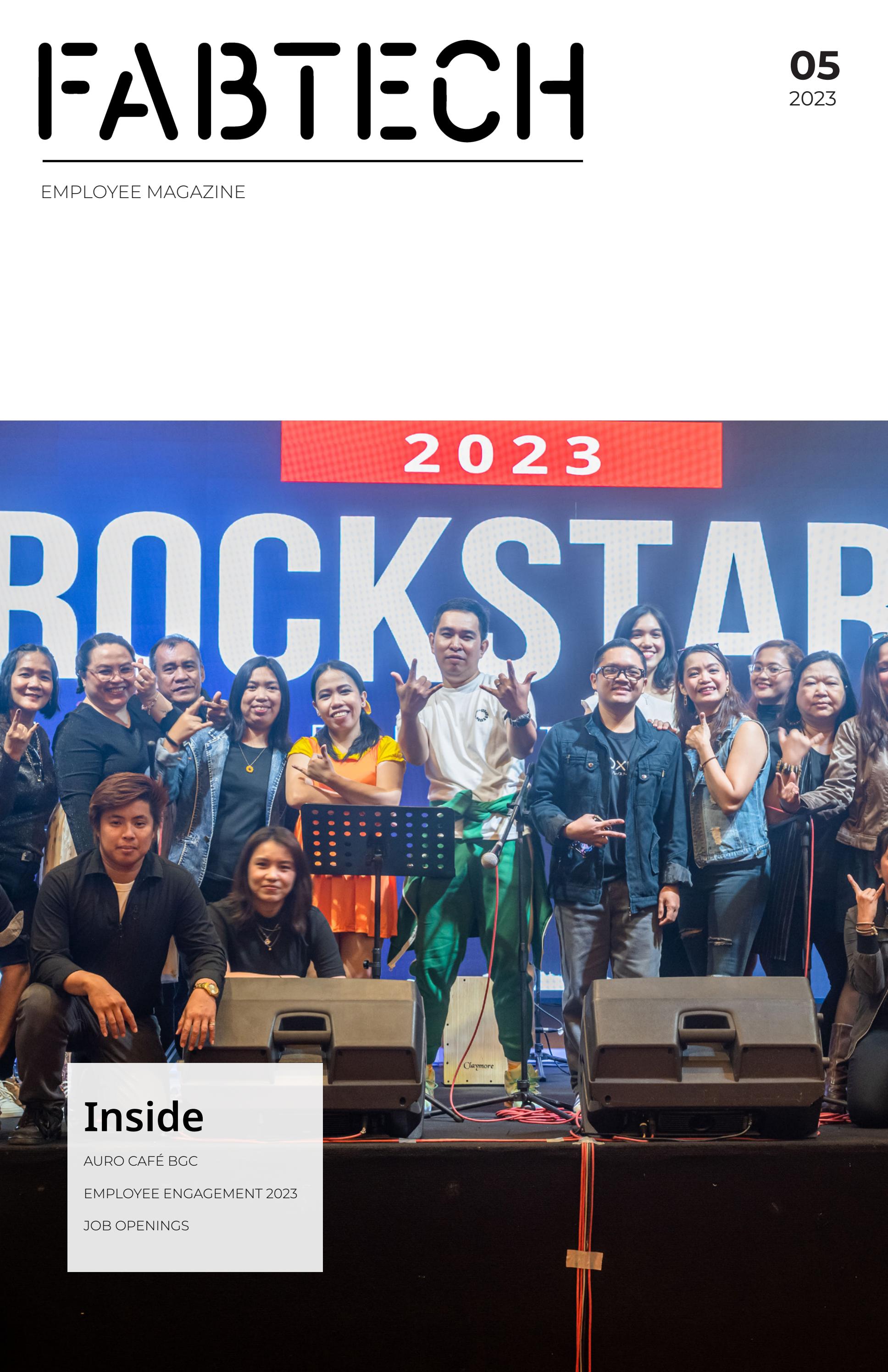 Fabtech Employee Magazine Issue 05 by FabtechGroup - Issuu