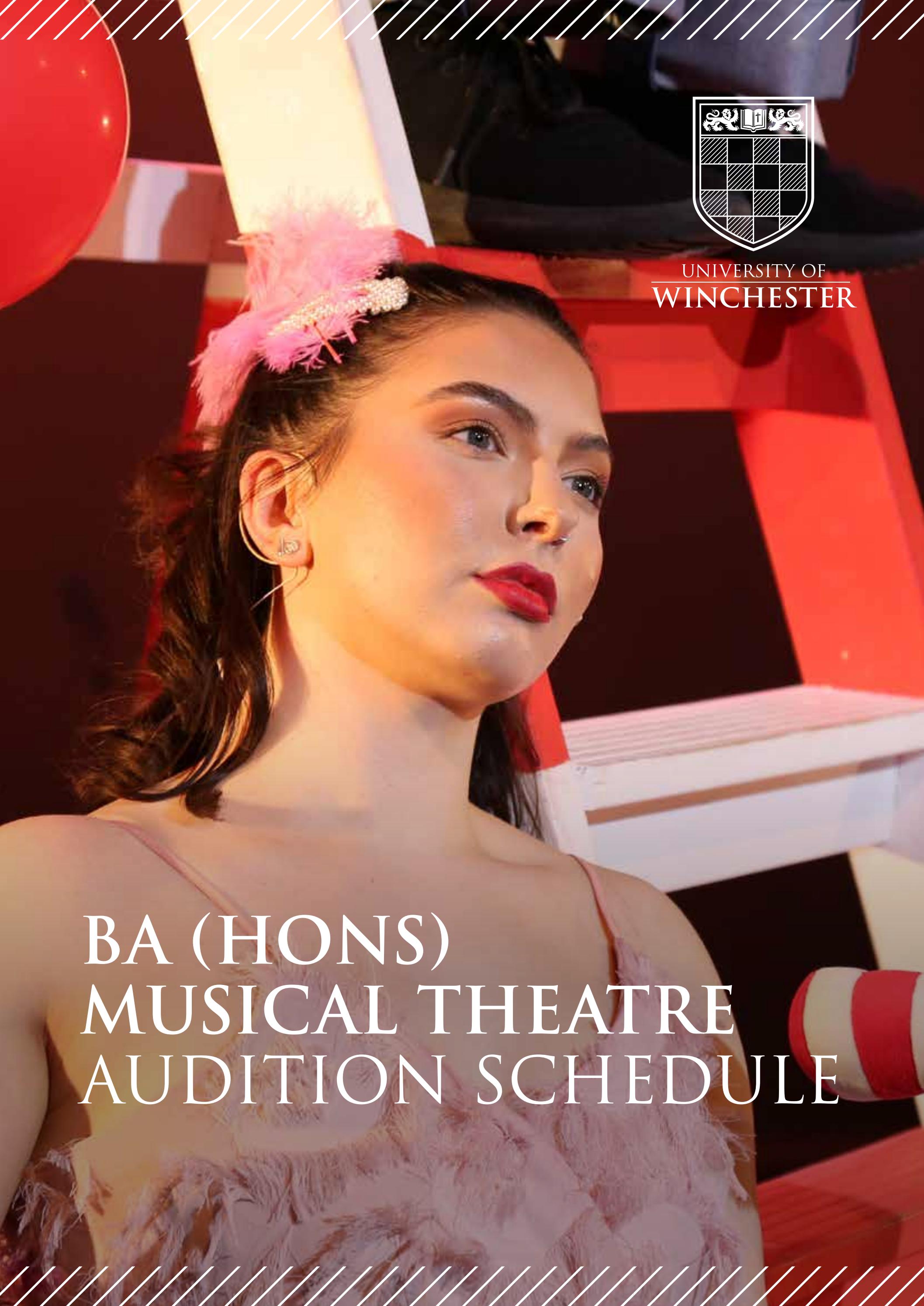 BA (Hons) Musical Theatre Audition Schedule by University of Winchester - Issuu