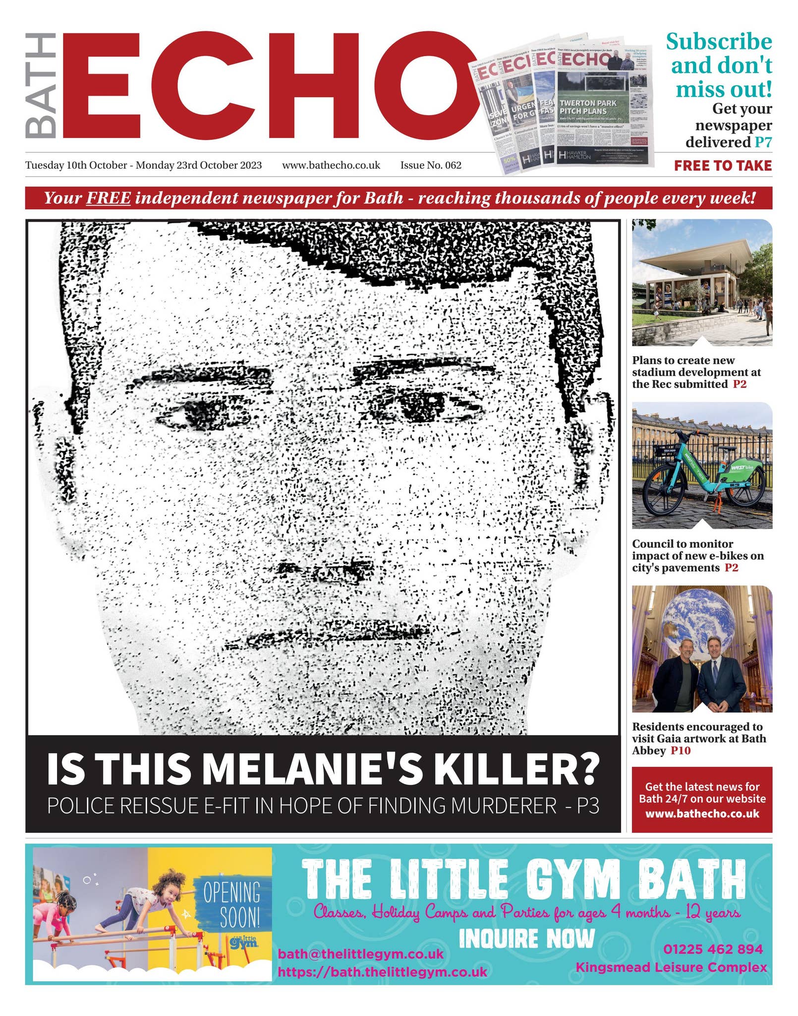 Bath Echo - Issue 062 - 10/10/2023 by Media Bath - Issuu