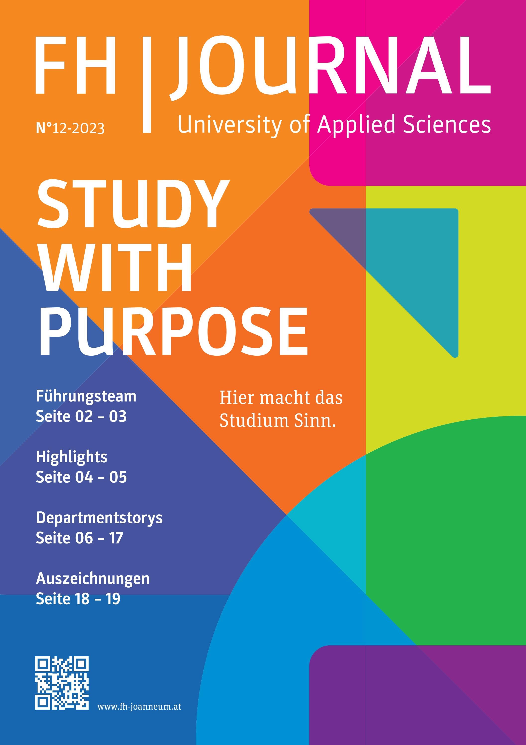 Fh Journal 12 By Fh Joanneum University Of Applied Sciences Issuu
