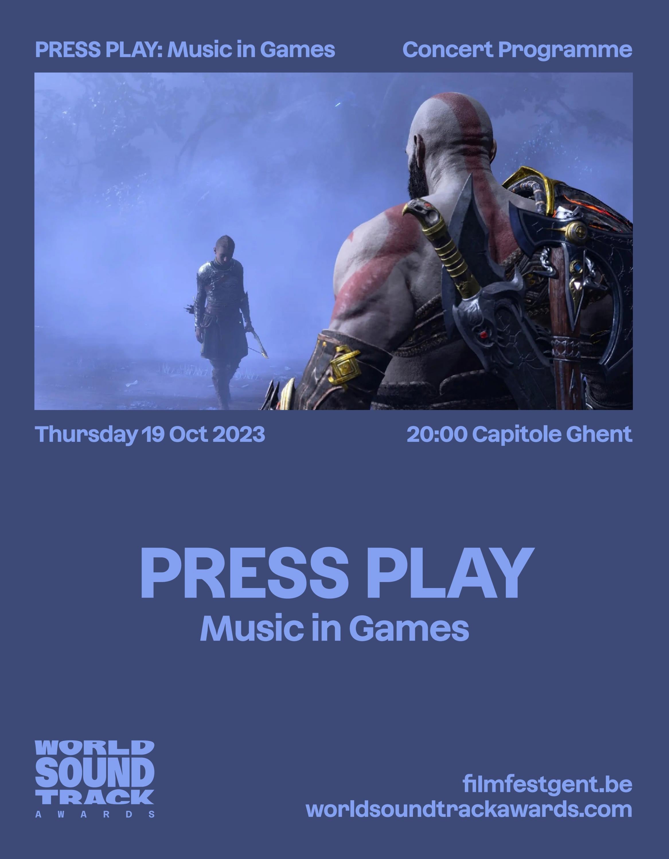 PRESS PLAY: Music in Games Concert Programme by FilmFestGent - Issuu