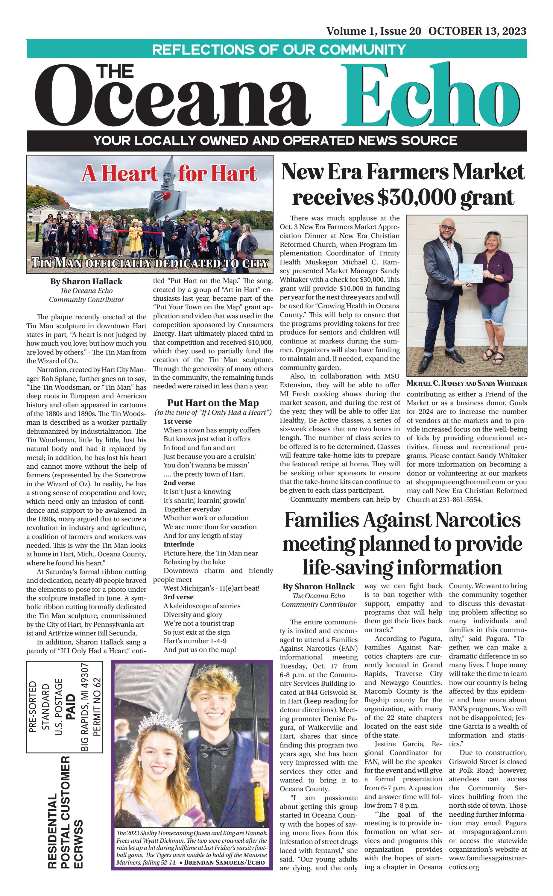 The Oceana Echo - Volume 1, Issue 20, October 13, 2023 by theoceanaecho ...