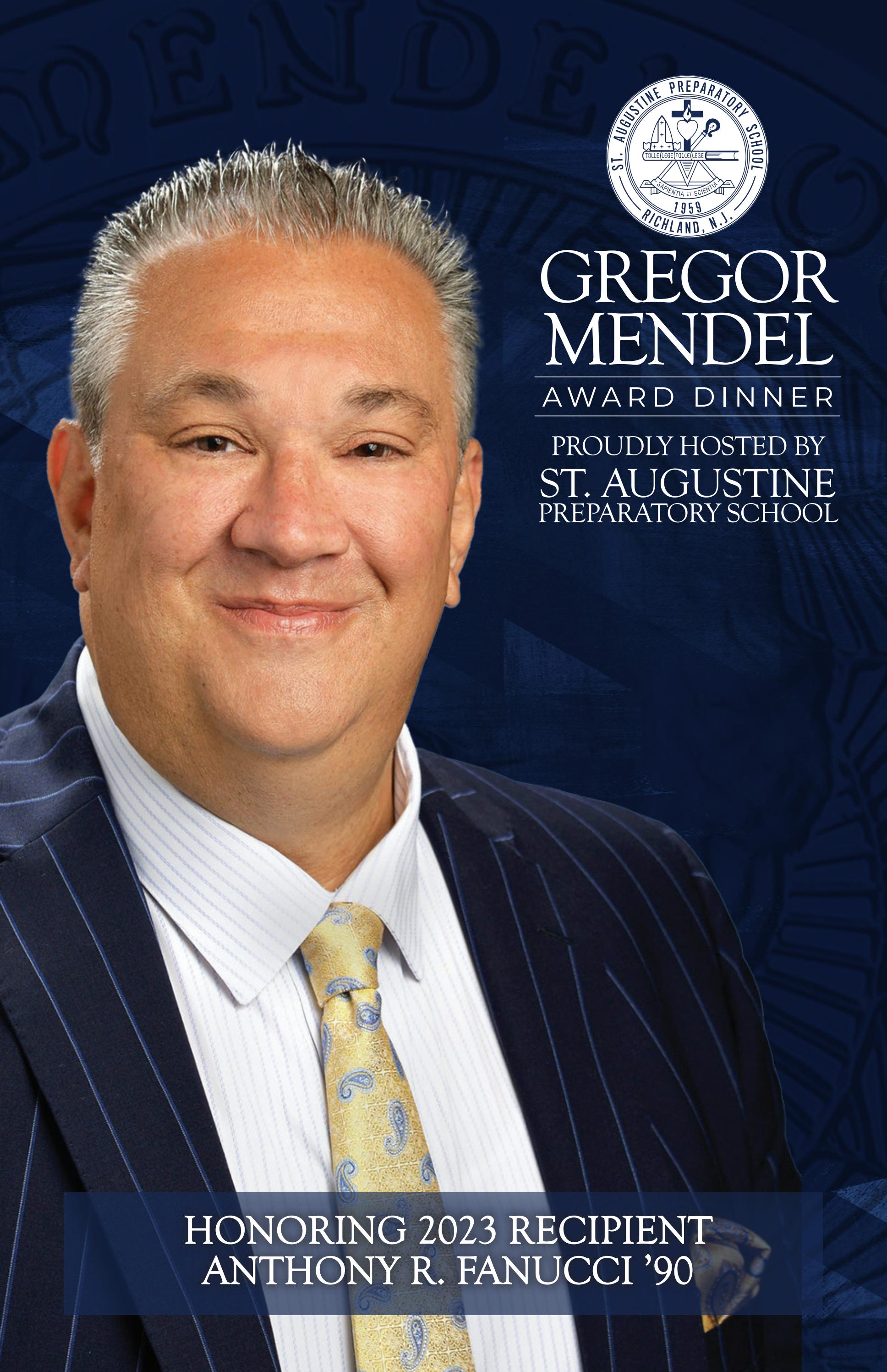 2023 Gregor Mendel Award Dinner Honoring Mayor Anthony R. Fanucci '90 ...