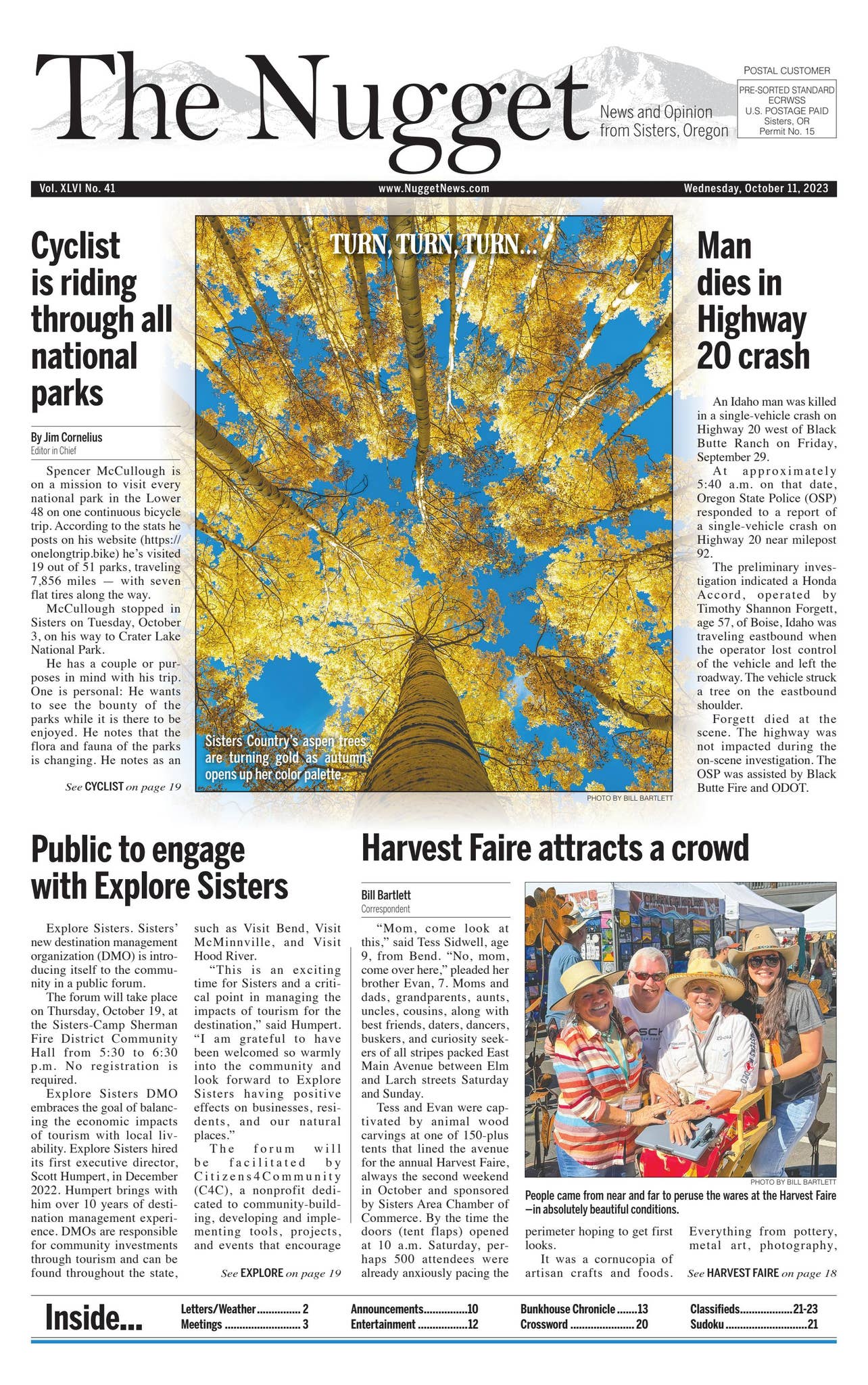 The Nugget Newspaper // Vol. XLVI No. 41 // 2023-10-11 by Nugget ...