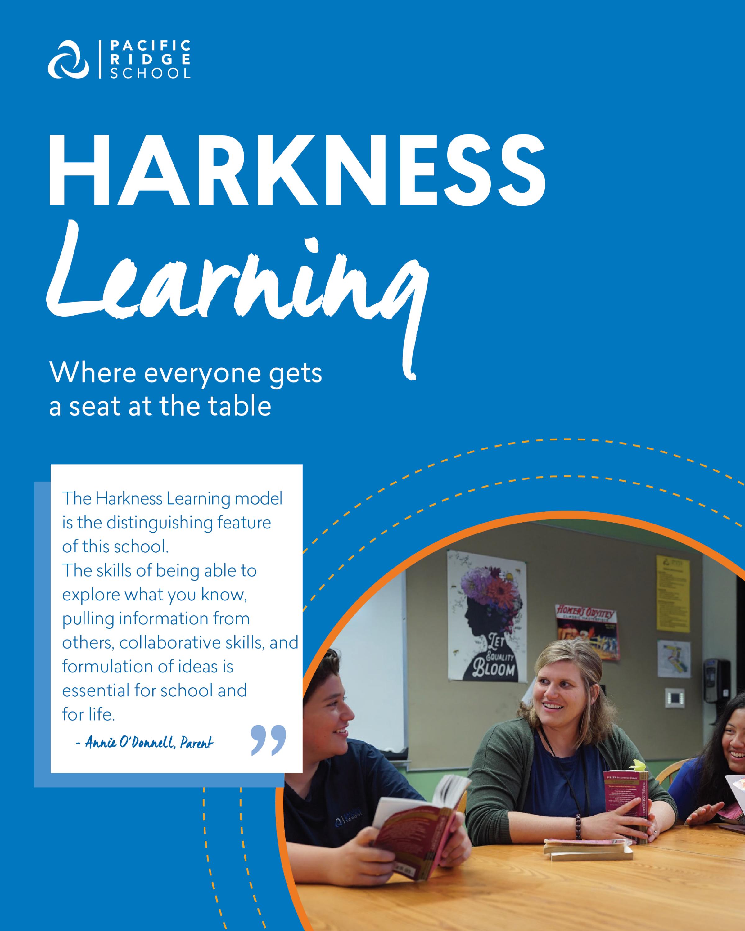Harkness Learning at Pacific Ridge School by Pacific Ridge School - Issuu