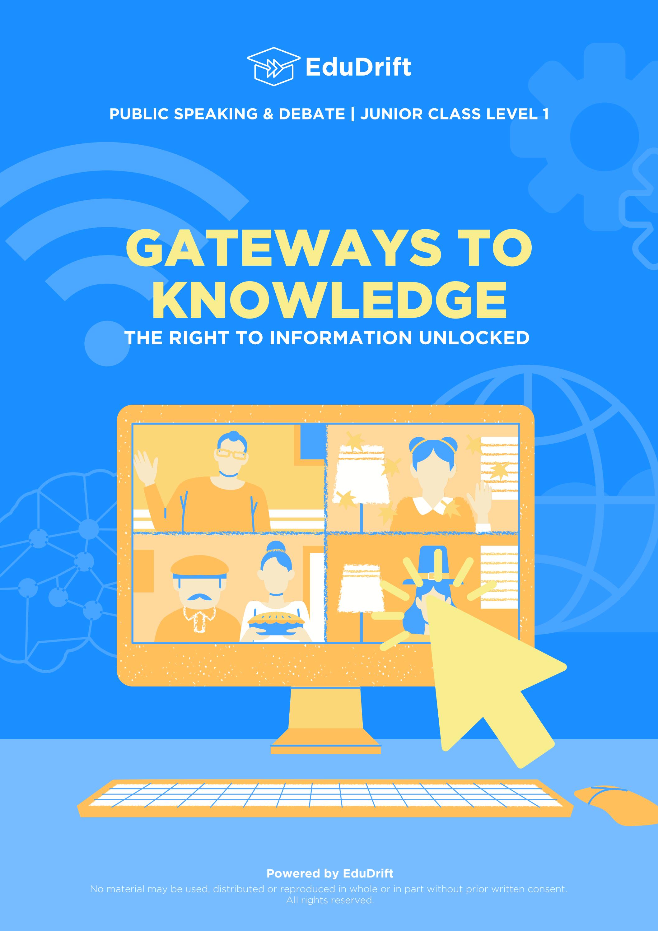 Gateways to Knowledge | The Right to Information Unlocked by edudrift ...