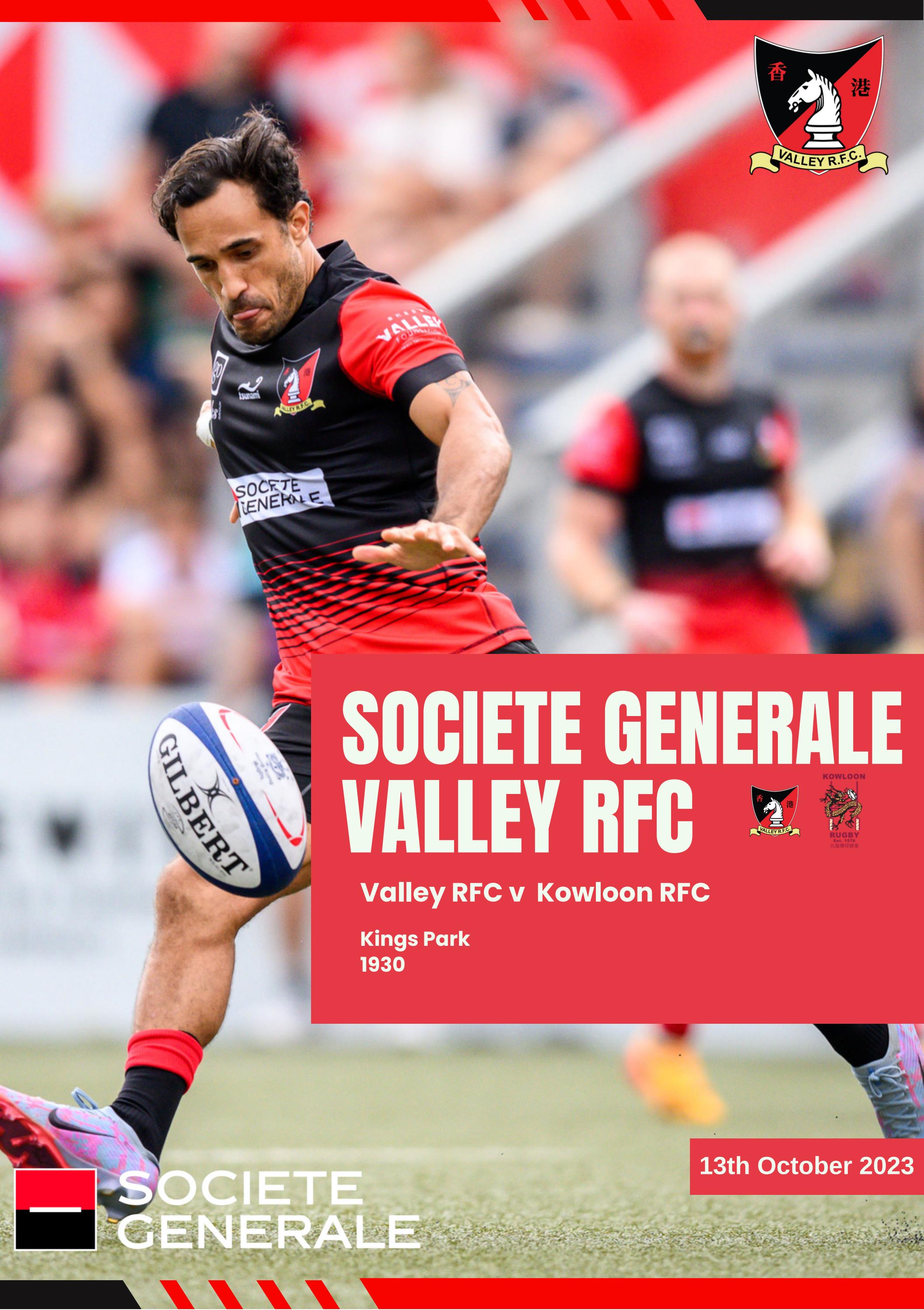 13th October SG Valley RFC Mens Premiership Program by valleyrfc852 - Issuu
