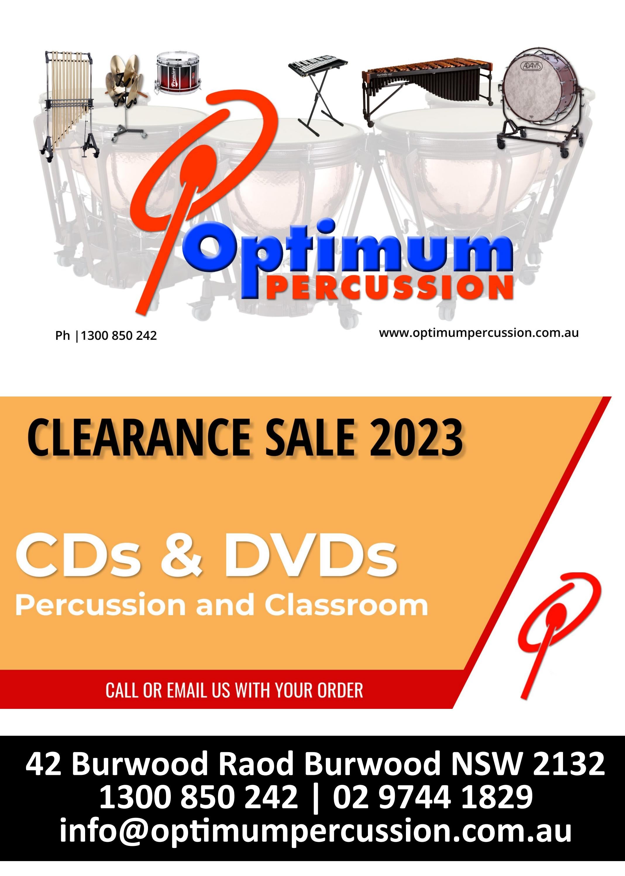 CDs and DVDS Percussion and Classroom by Optimum Percussion - Issuu