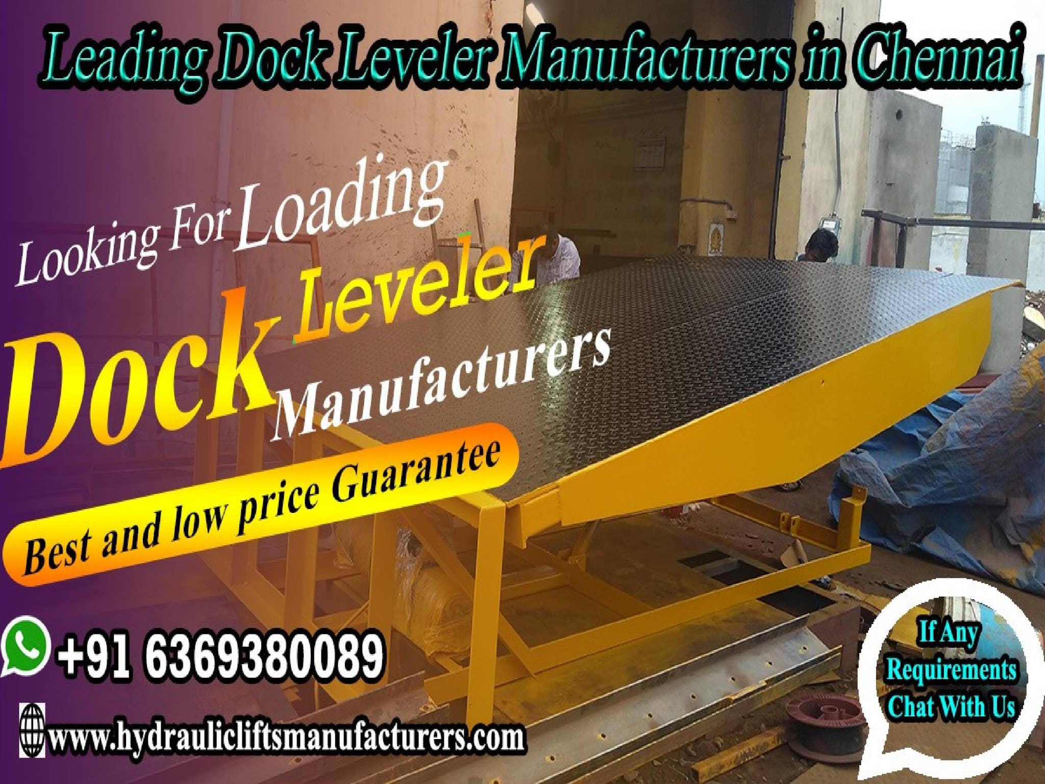 Hydraulic Dock Leveler, Portable Dock Leveler, Movable Dock Leveler ...