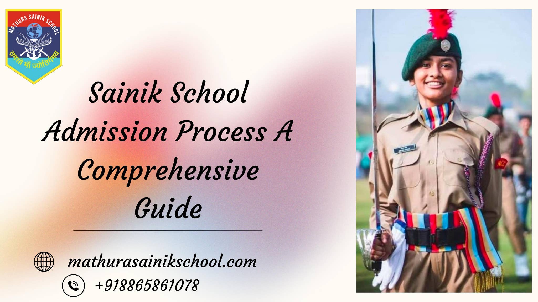 Sainik School Admission Process A Comprehensive Guide by Mathura Sainik school - Issuu