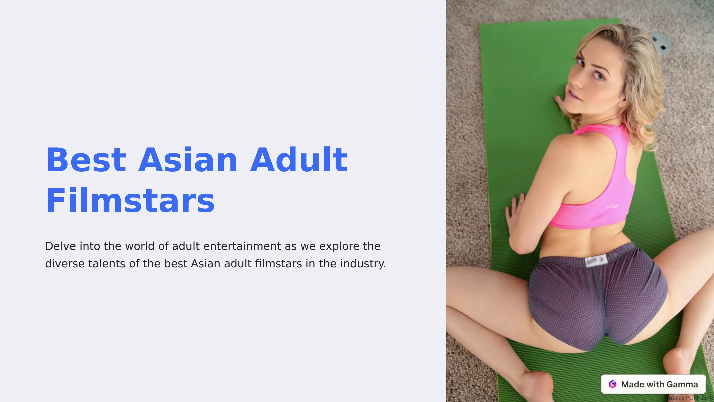 Shining Stars Celebrating The Best Asian Adult Film Performers By Emilywatsons Issuu