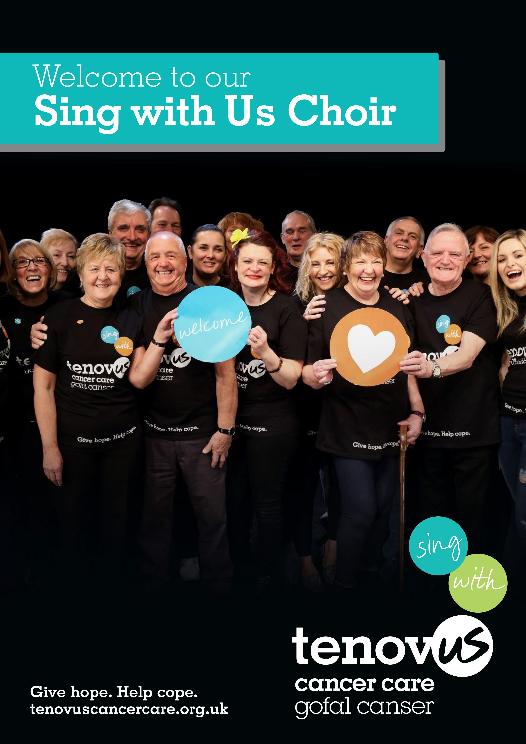 Tenovus Cancer Care - Sing with Us Welcome Pack - Bilingual by Tenovus ...