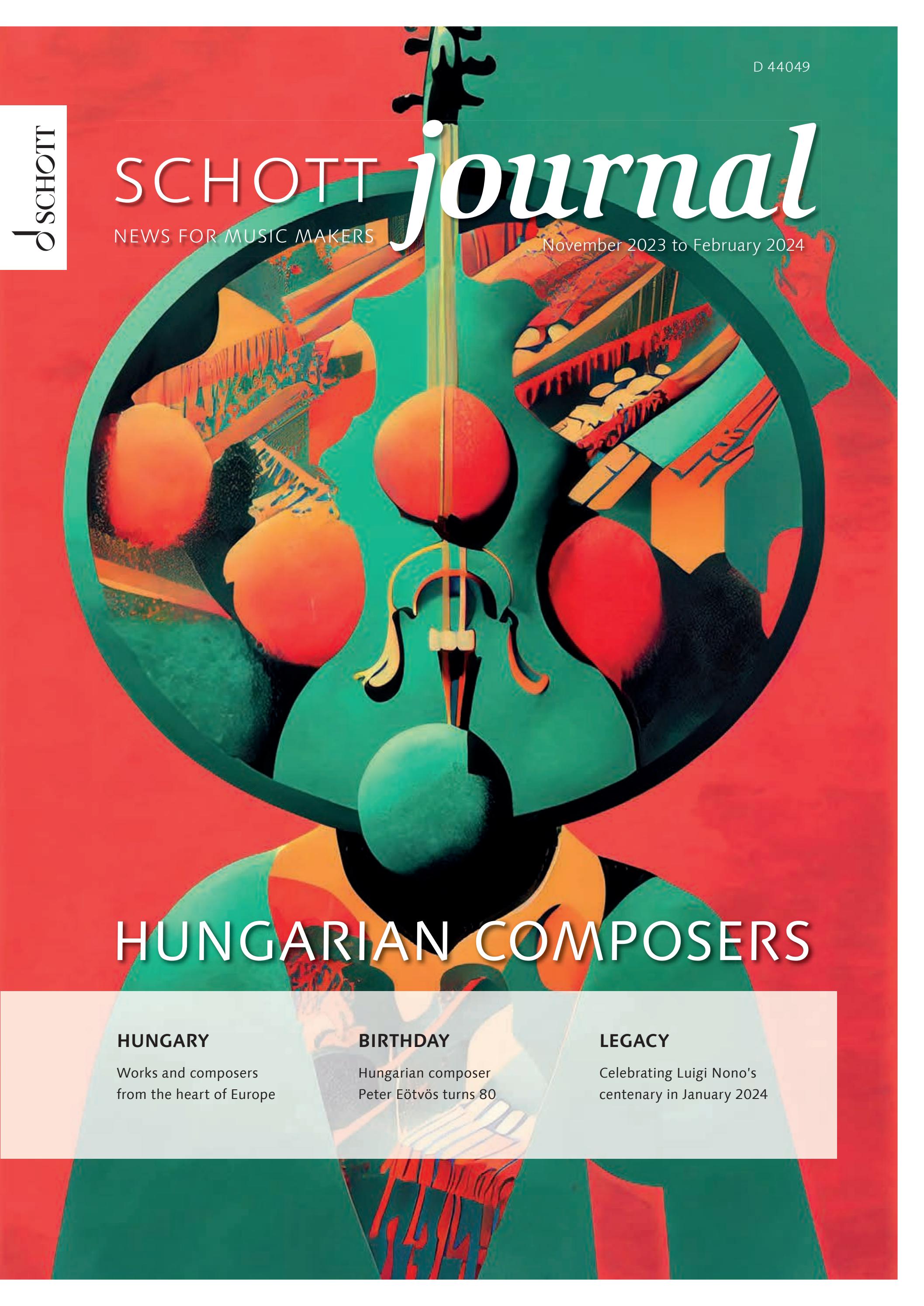 Schott Journal #4 Hungarian Composers by Schott Music - Issuu