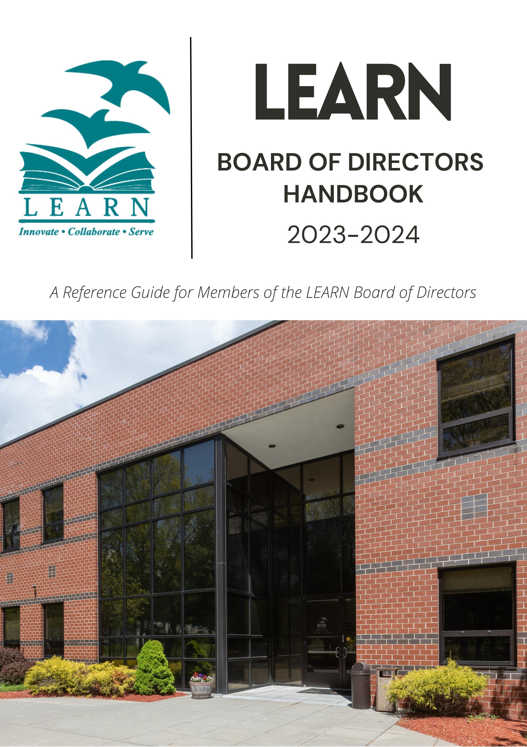 LEARN Board of Directors Handbook 2023 by LEARN - Issuu