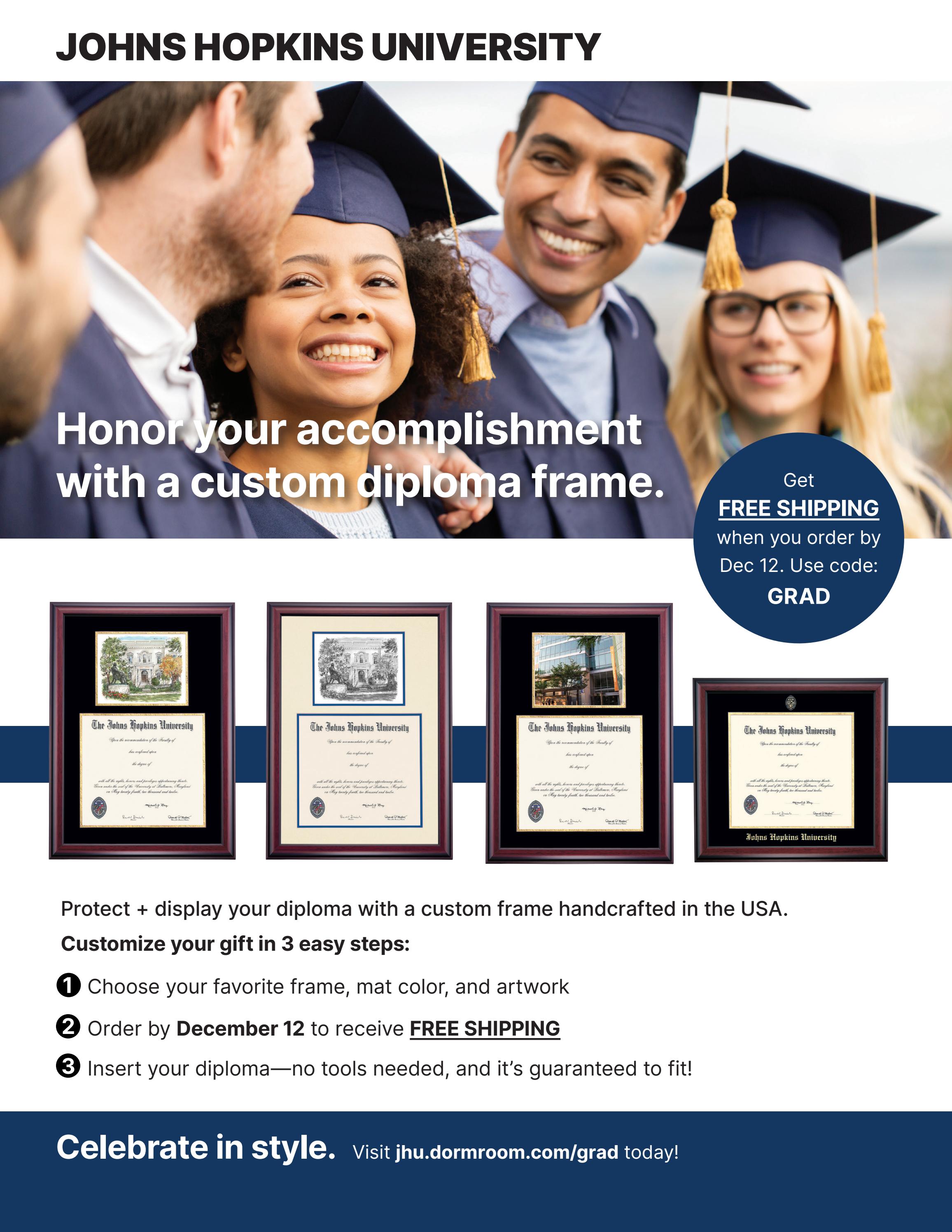 Johns Hopkins University - Graduation by Dormify - Issuu