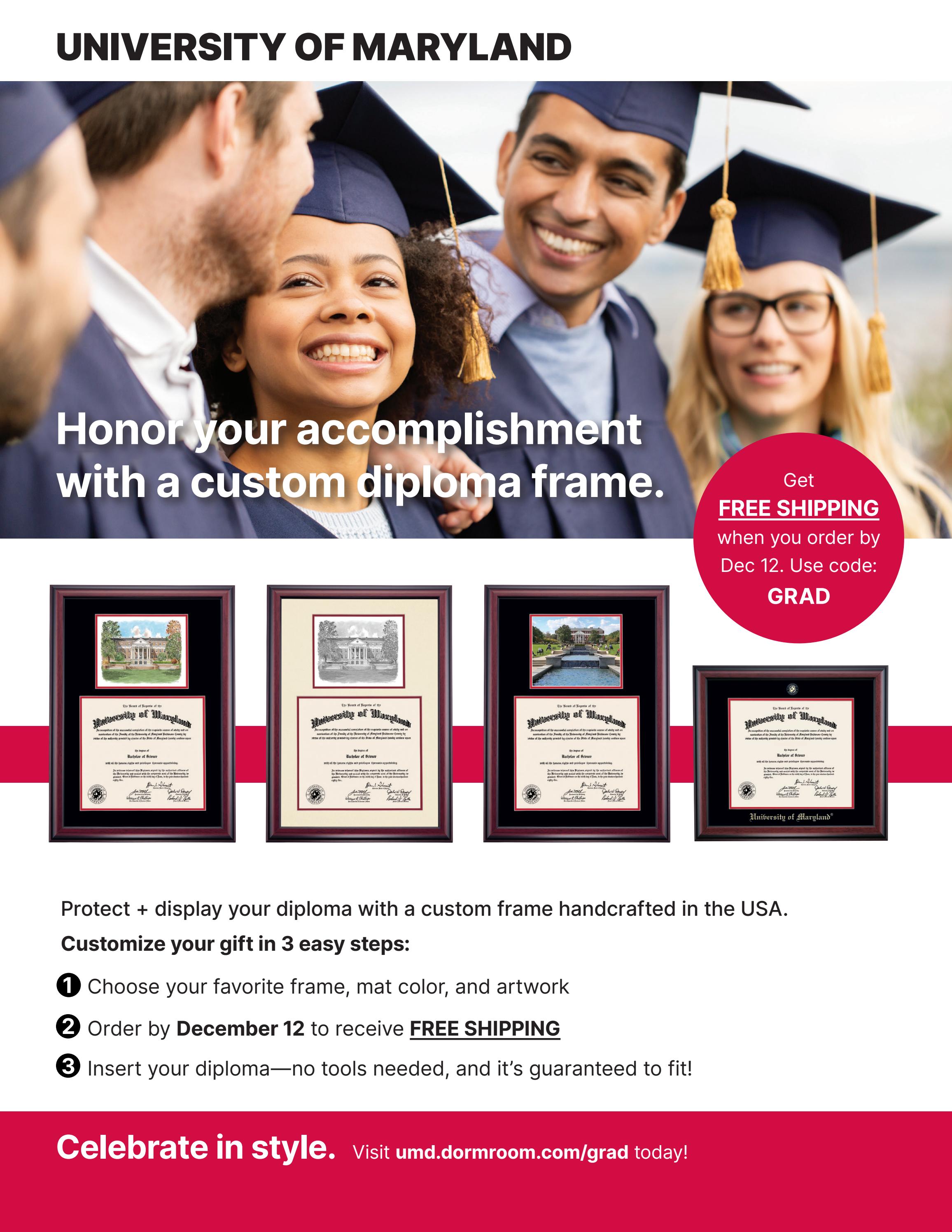 University of Maryland - Graduation by Dormify - Issuu