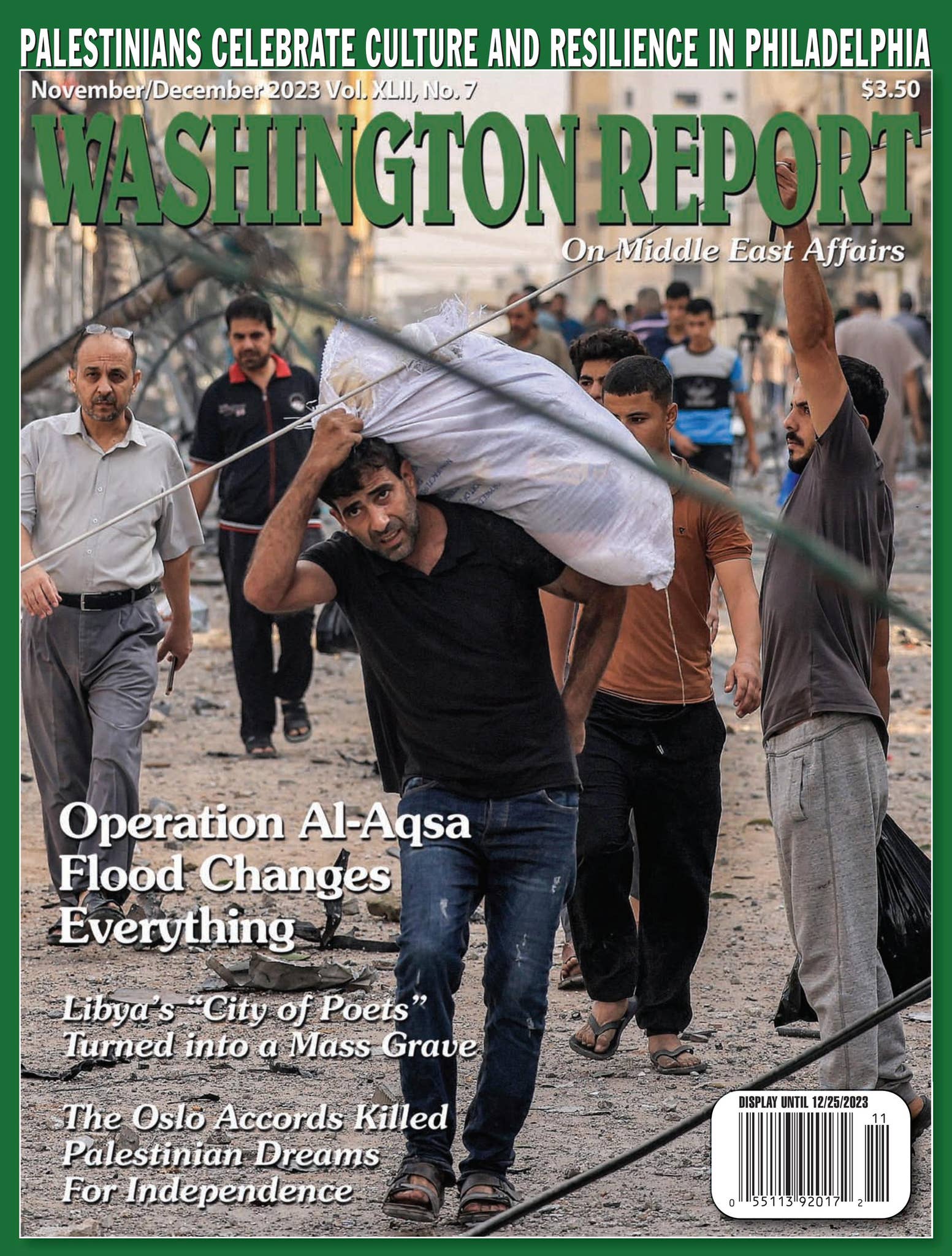The Washington Report on Middle East Affairs - November/December 2023 ...