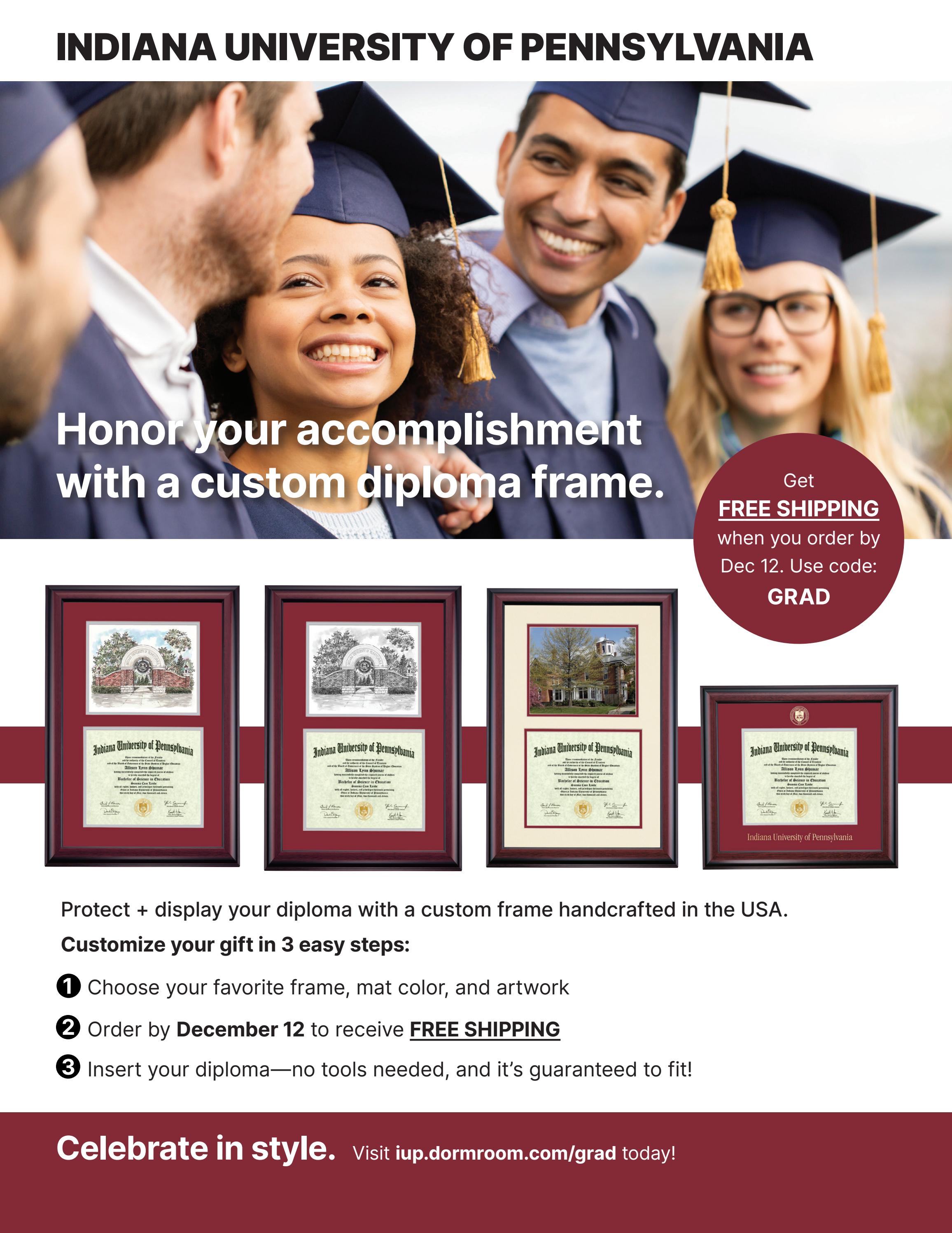Indiana University of Pennsylvania - Graduation by Dormify - Issuu