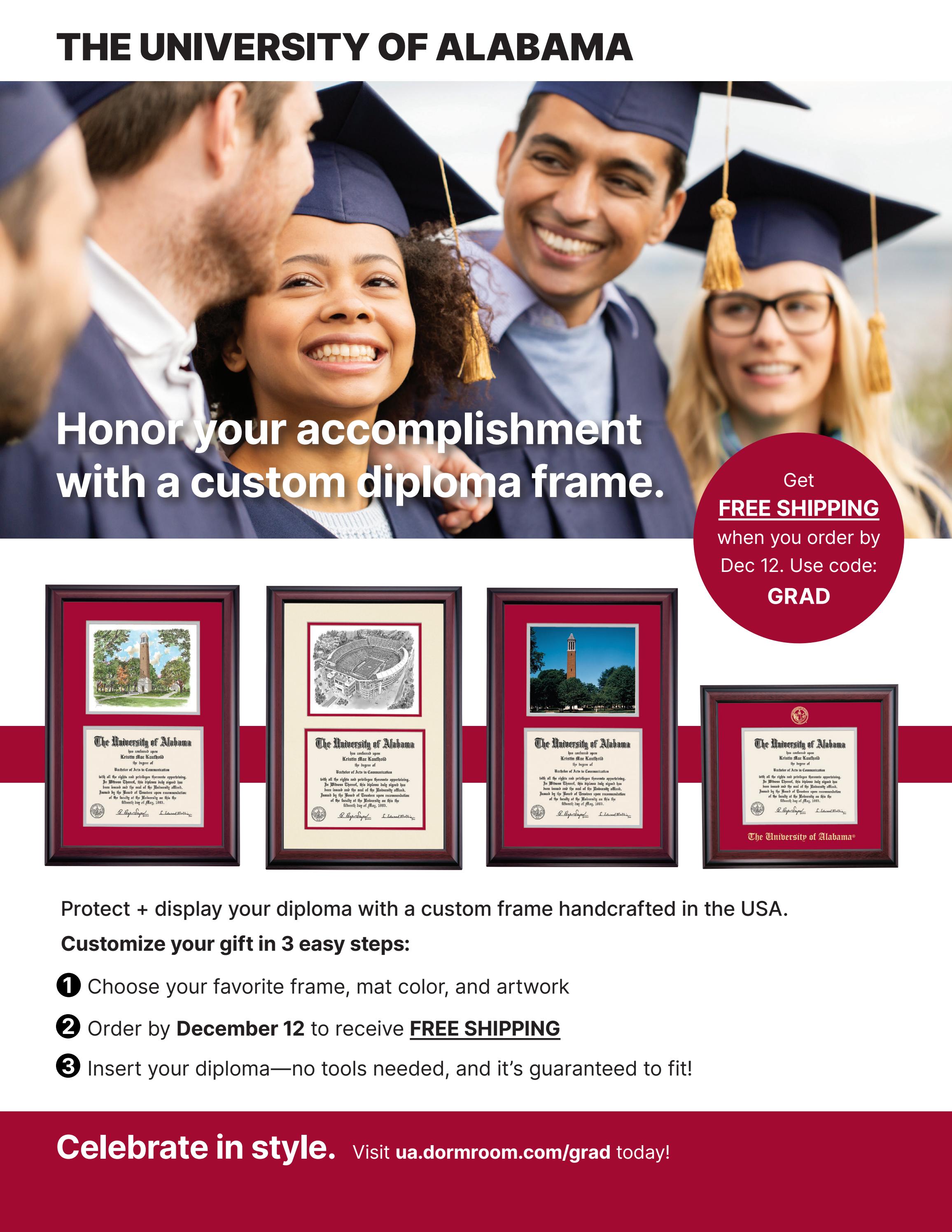 University of Alabama - Graduation by Dormify - Issuu