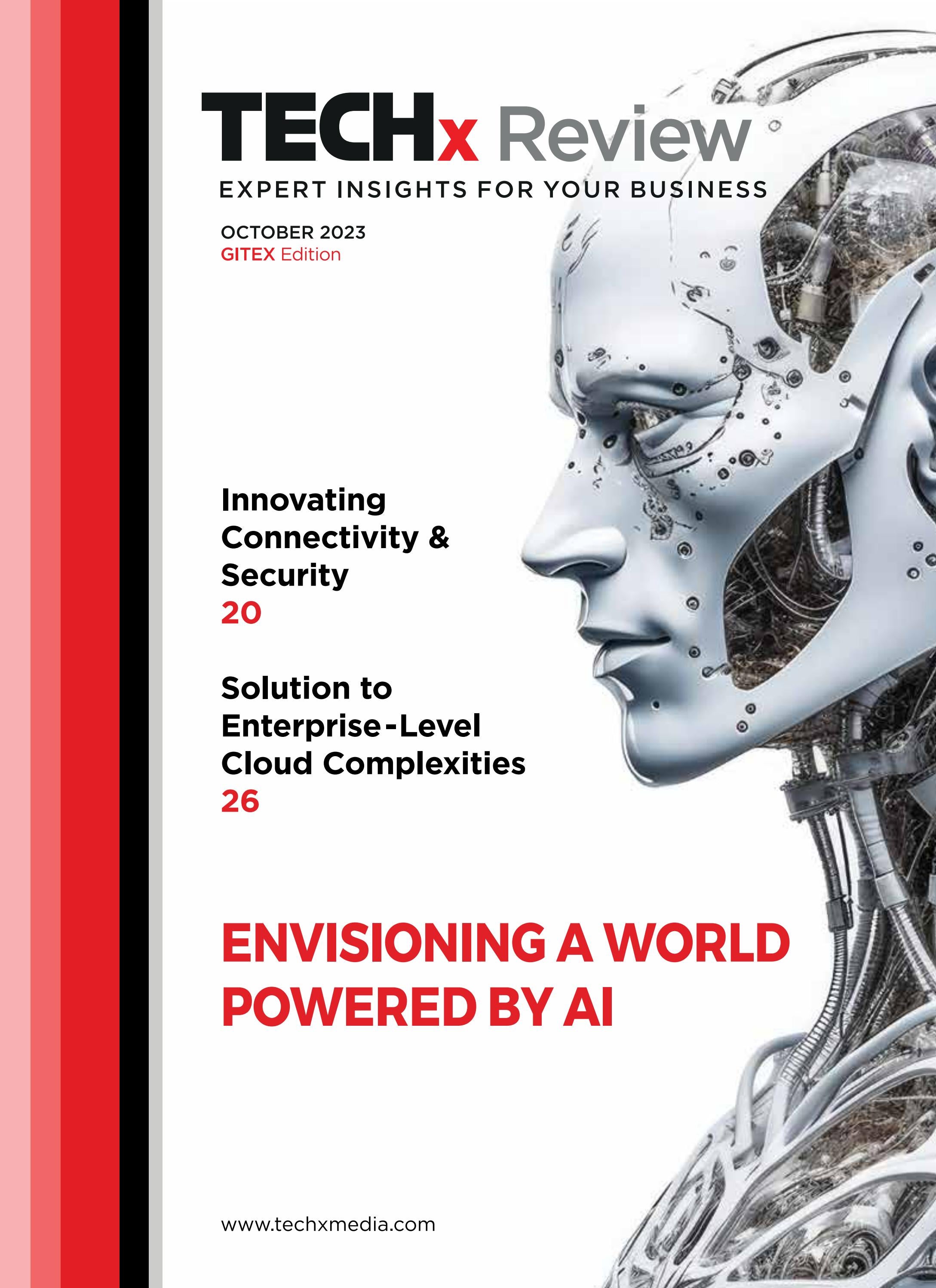 TECHx Review Magazine - Gitex Edition Oct 2023 by TECHx Media - Issuu