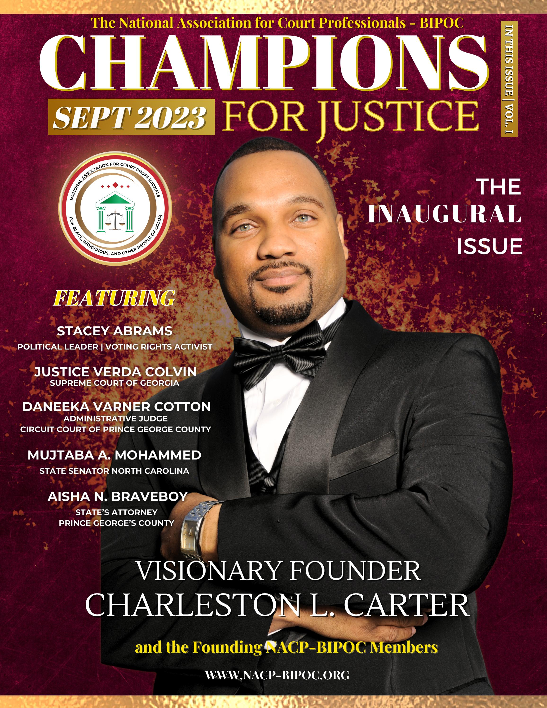Champions for Justice: The Inaugural Issue 2023 Vol. I by National ...