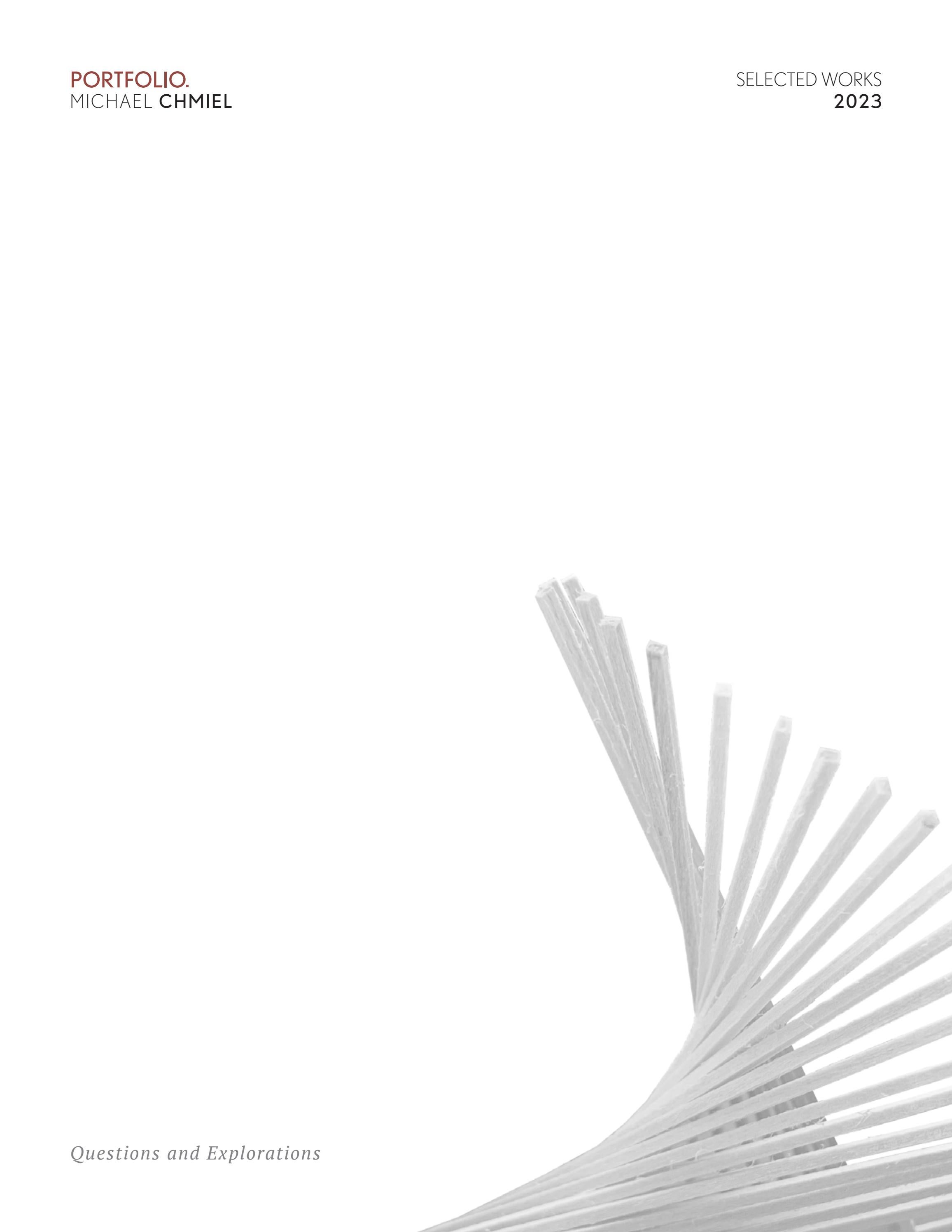 Michael Chmiel - Architecture Portfolio 2023 by Michael Chmiel - Issuu