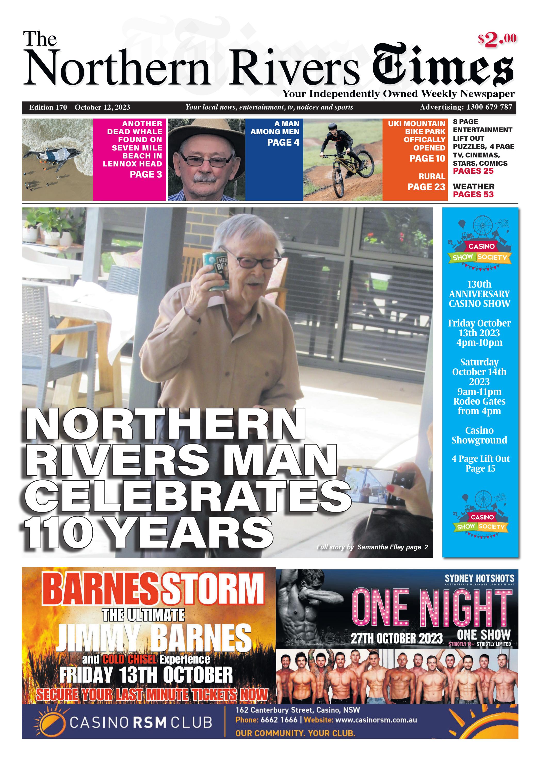The Northern Rivers Times Edition 170 by The Northern Rivers Times - Issuu