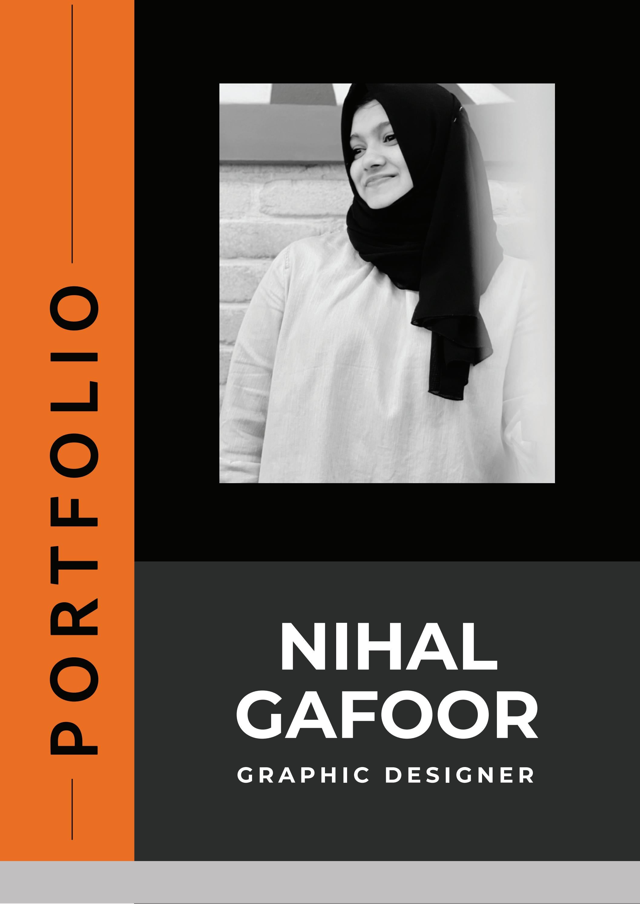 Nihal Gafoor - Portfolio by Nihal Gafoor - Issuu