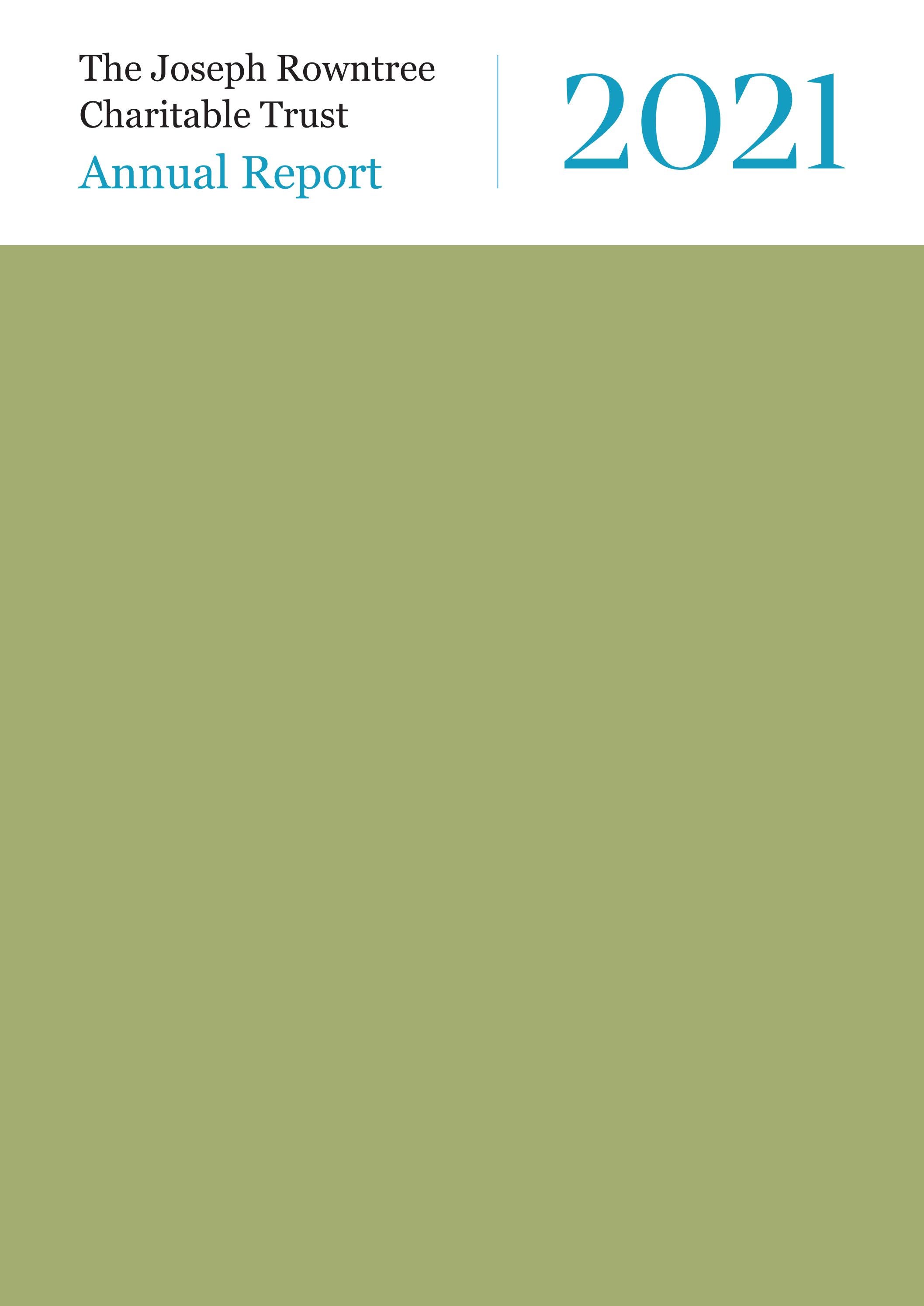 JRCT Annual Report 2021 by JRCT_UK - Issuu