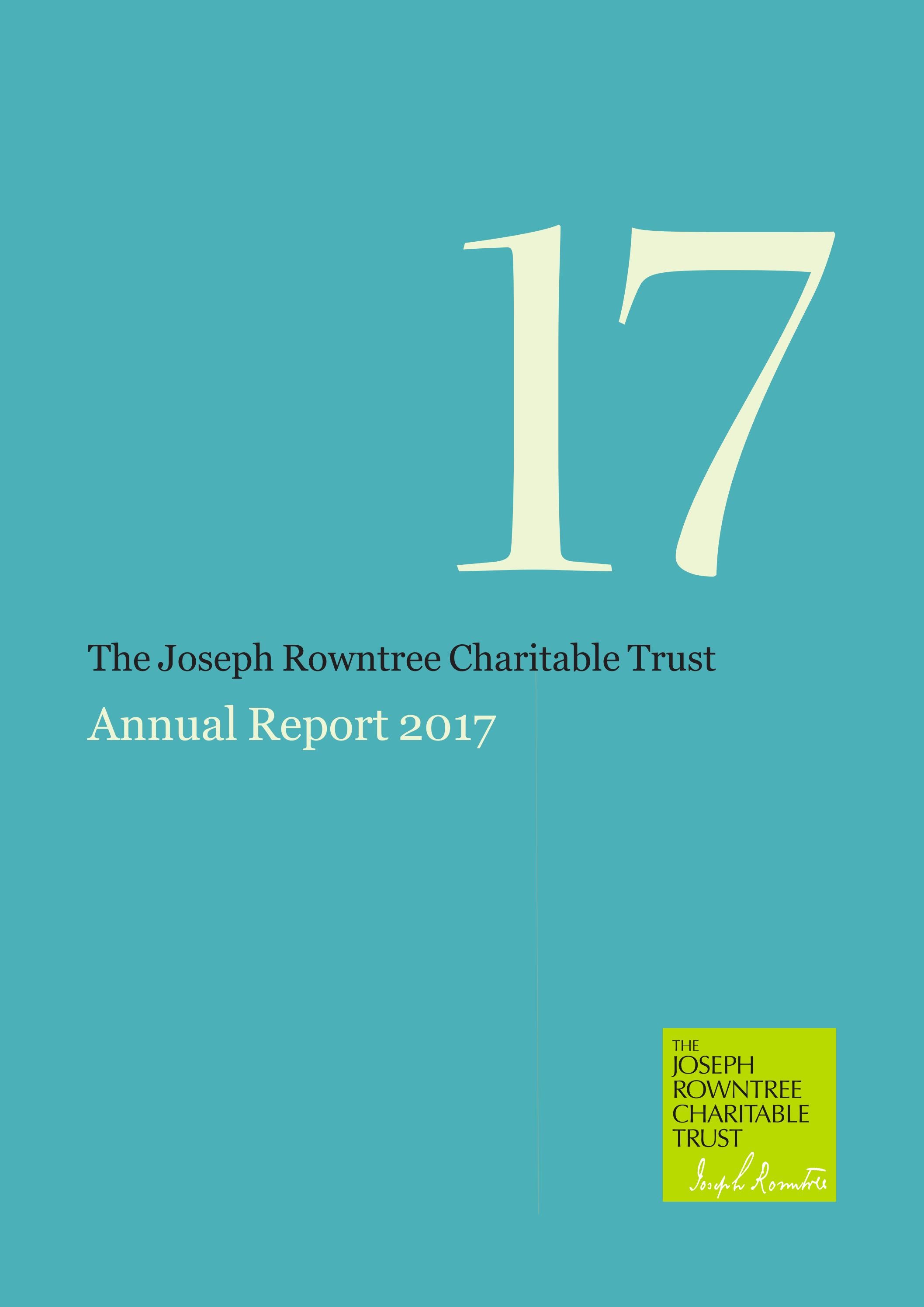 JRCT Annual Report 2017 by JRCT_UK - Issuu
