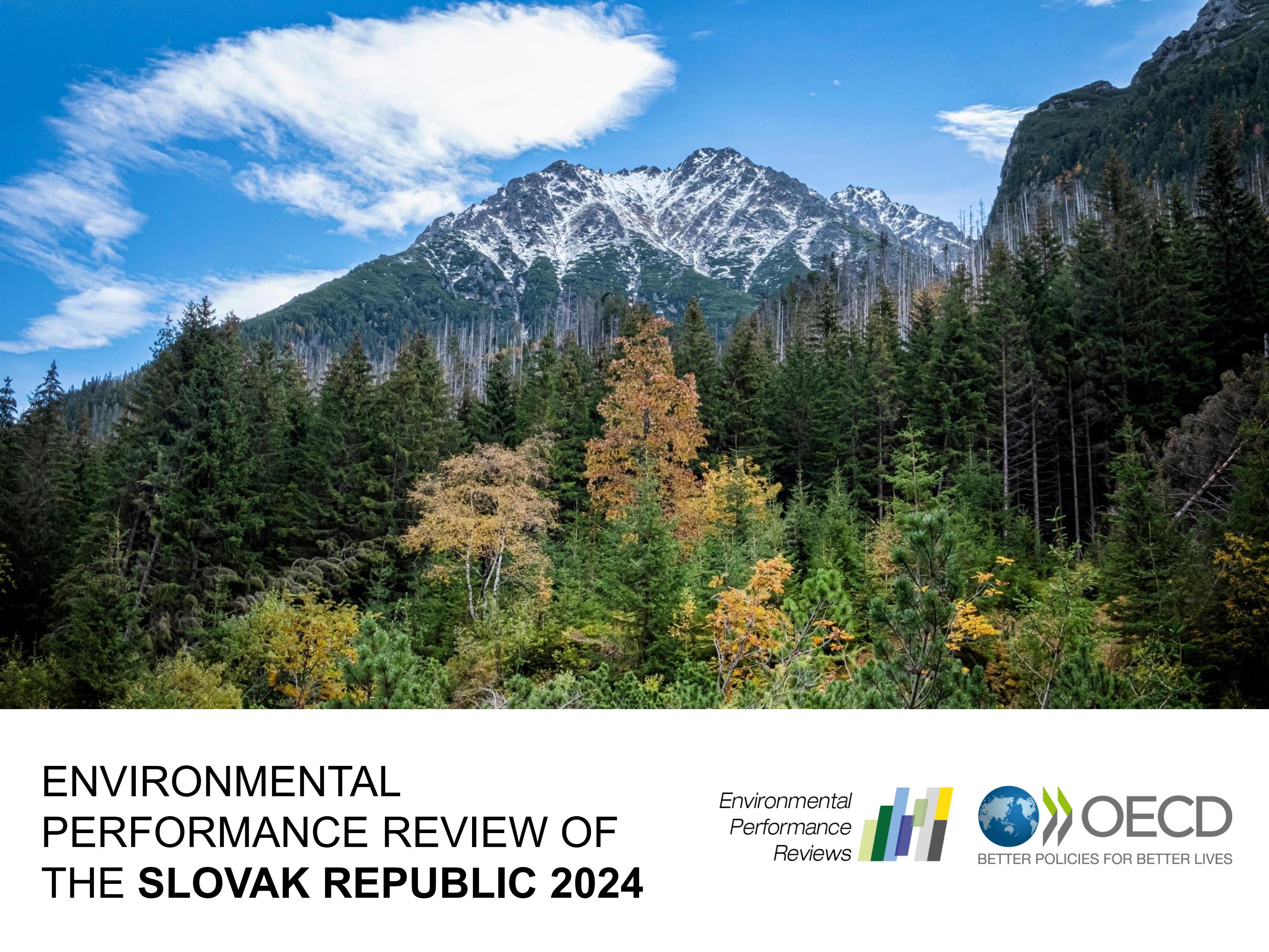 OECD Environmental Performance Review of the Slovak Republic 2023 ...