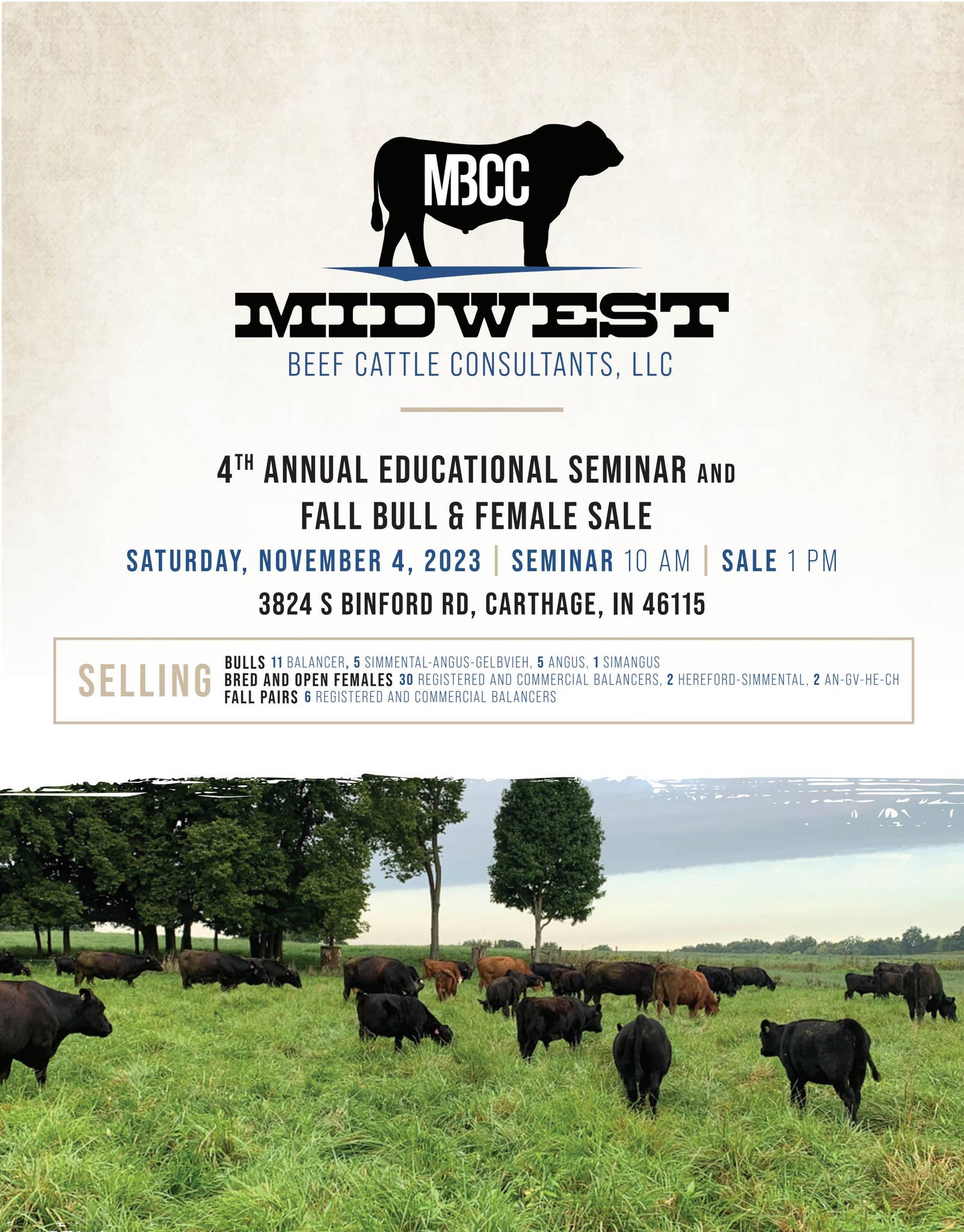 Midwest Beef Cattle Consultants 4th Annual Educational Seminar and Fall ...