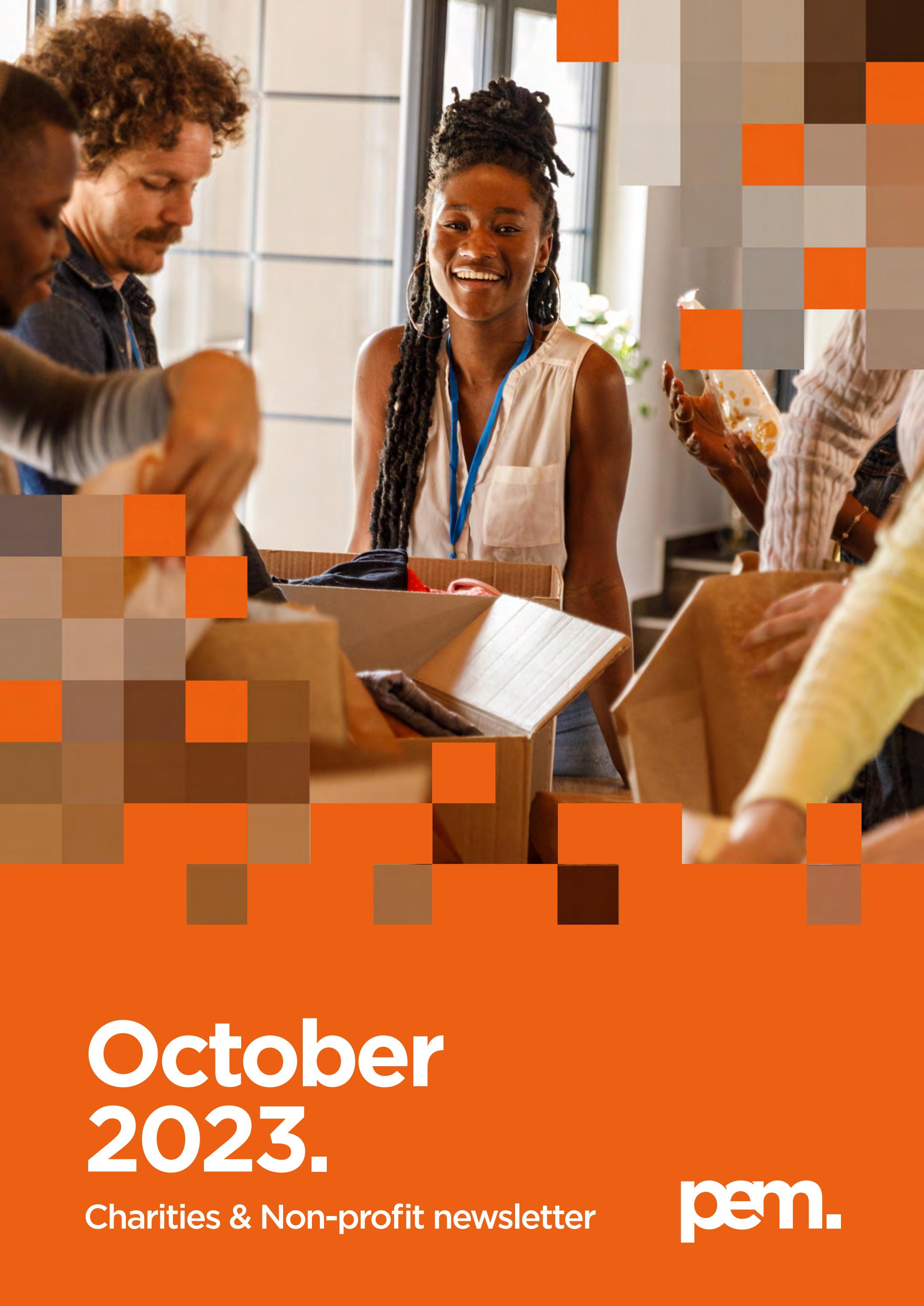 PEM Charity & Non-Profit newsletter - October 2023 by PEM - The ...