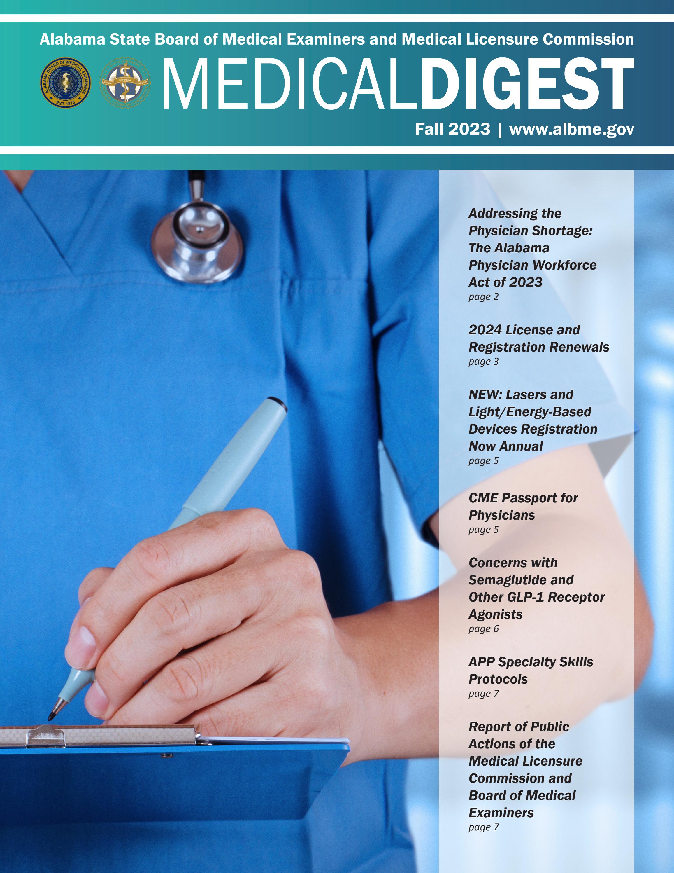 BME | MLC Medical Digest - Fall 2023 by ALBME_MLC - Issuu