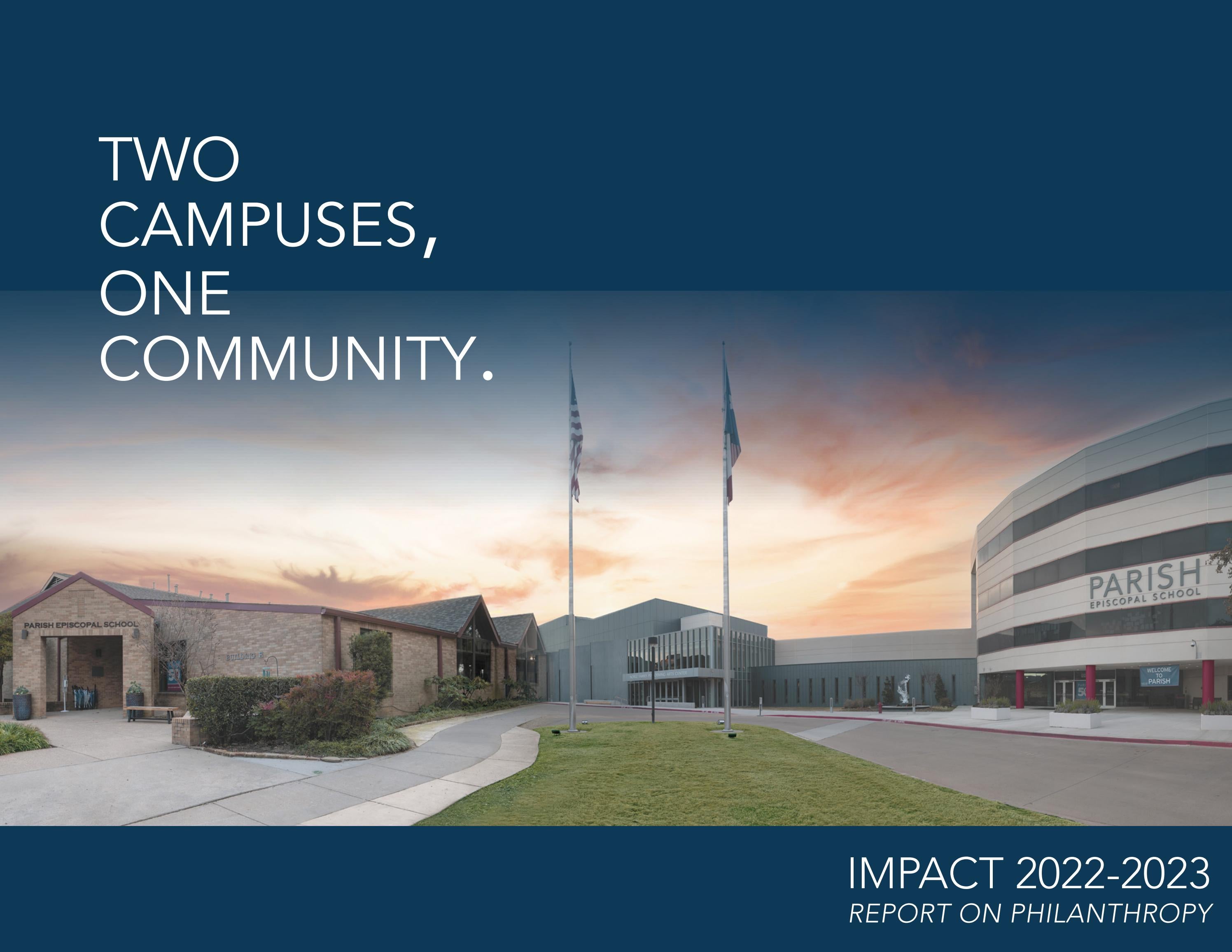 IMPACT 2022-2023 - Report on Philanthropy by Parish Episcopal School ...