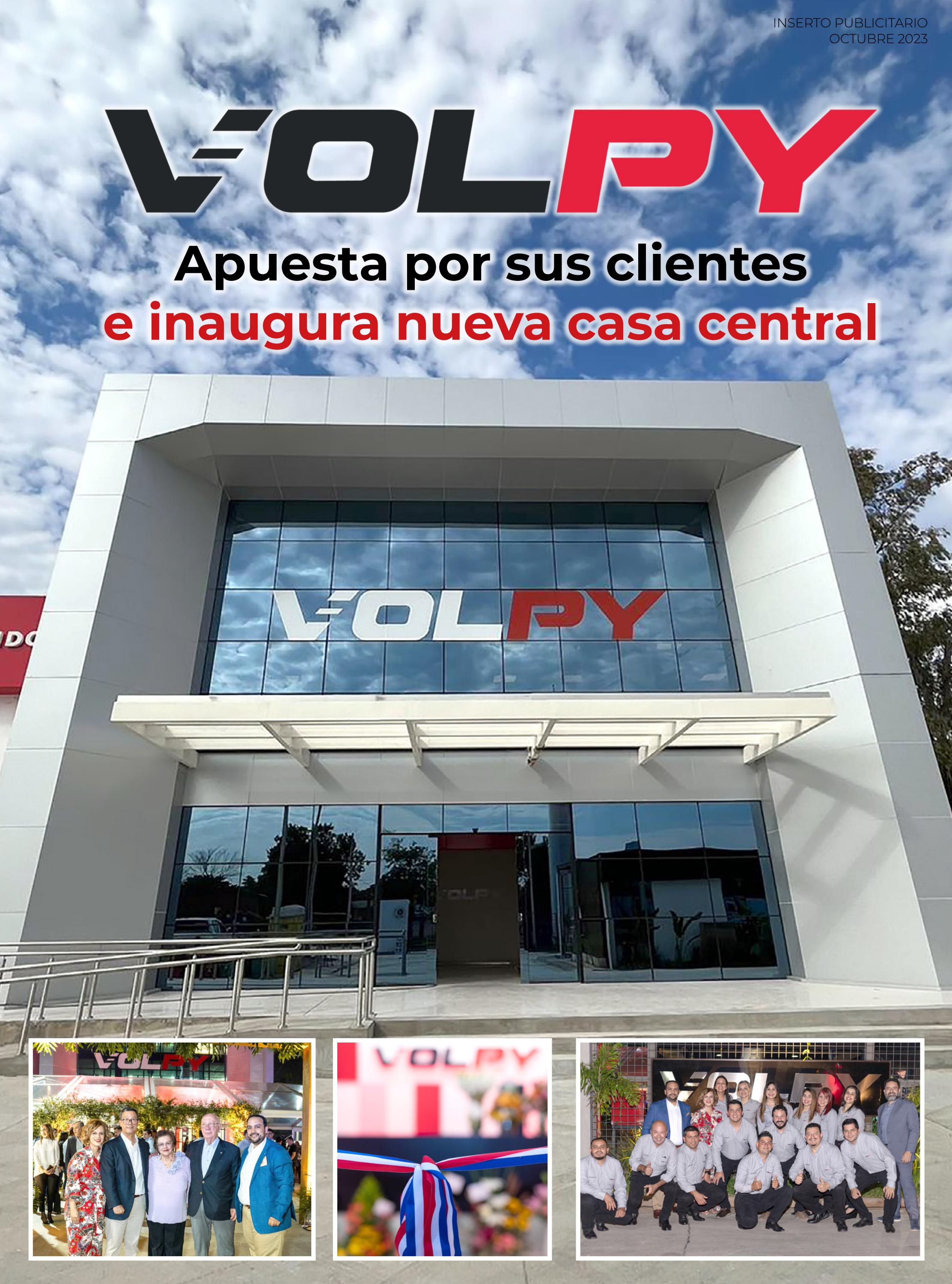 Suplemento Inauguración Nueva Sede Volpy by Lamesquita Comunicación - Issuu