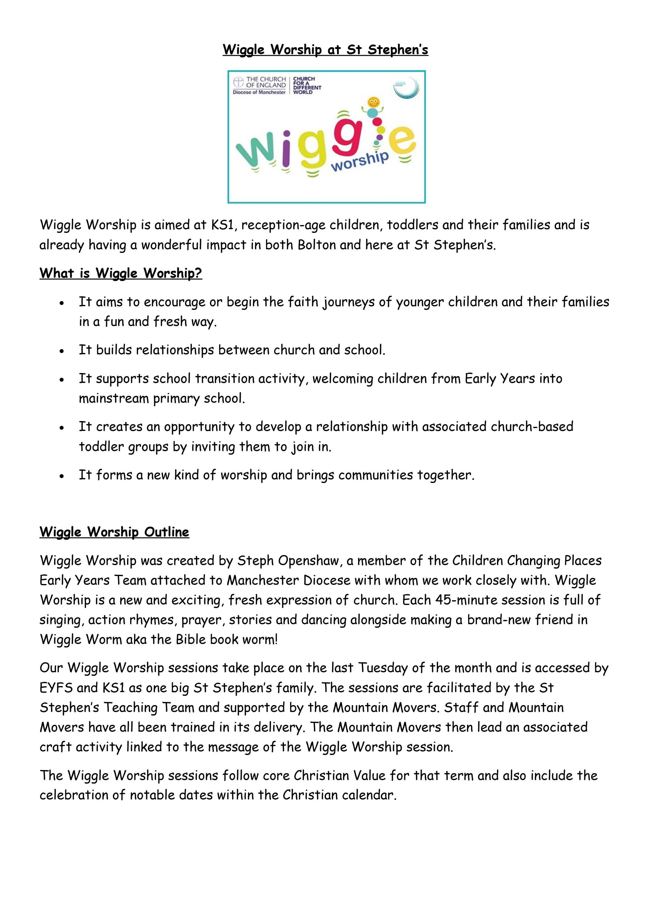 Wiggle Worship by Schudio - Issuu