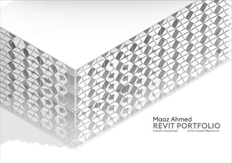 REVIT Portfolio - Maaz Ahmed by Maaz Ahmed - Issuu
