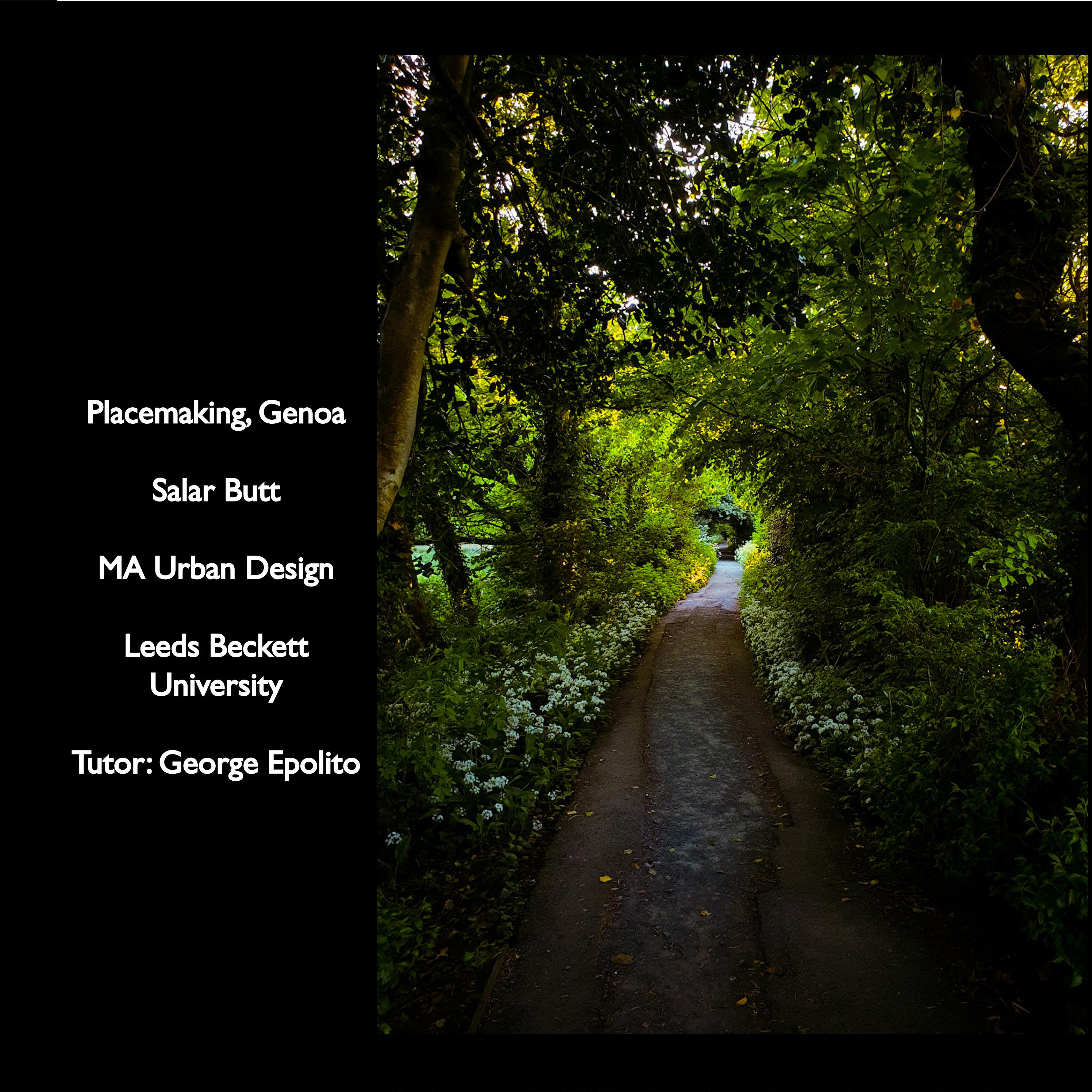 Placemaking Urban Design Portfolio, Genoa Italy 2020 by salarbutt1 - Issuu
