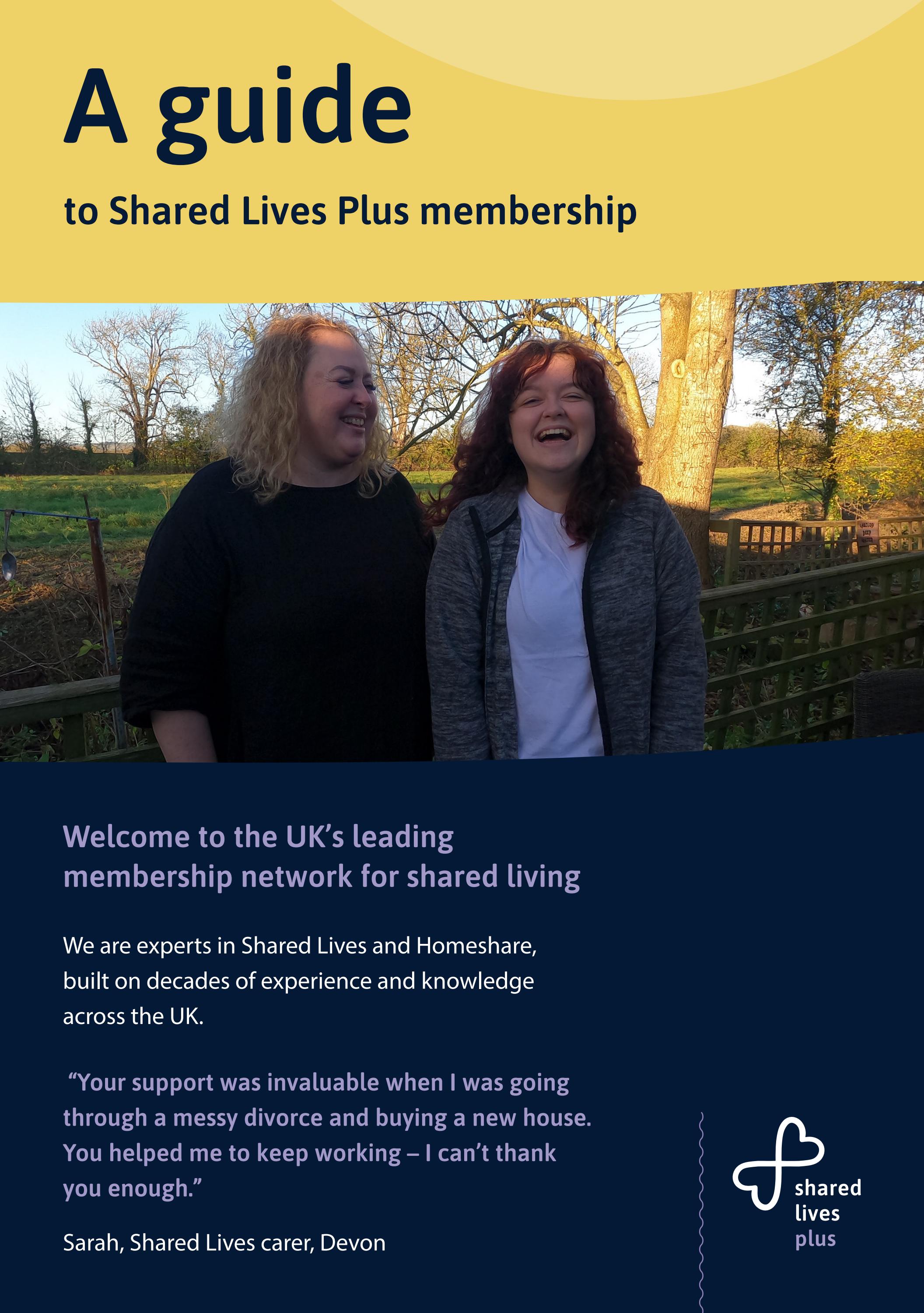 A Guide to Shared Lives Plus Membership by SharedLivesPlus - Issuu