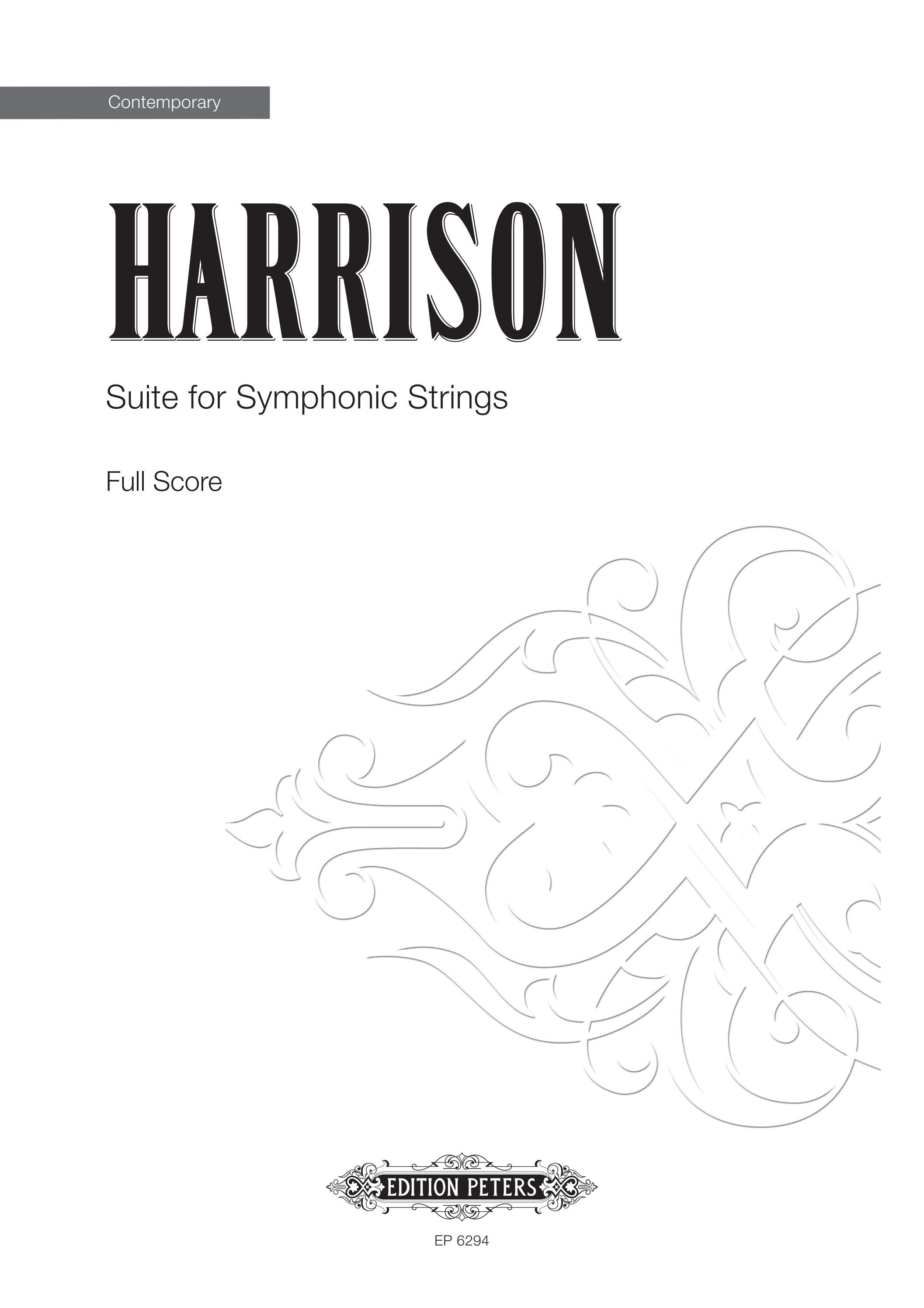 Harrison SUITE FOR SYMPHONIC STRINGS by ScoresOnDemand - Issuu