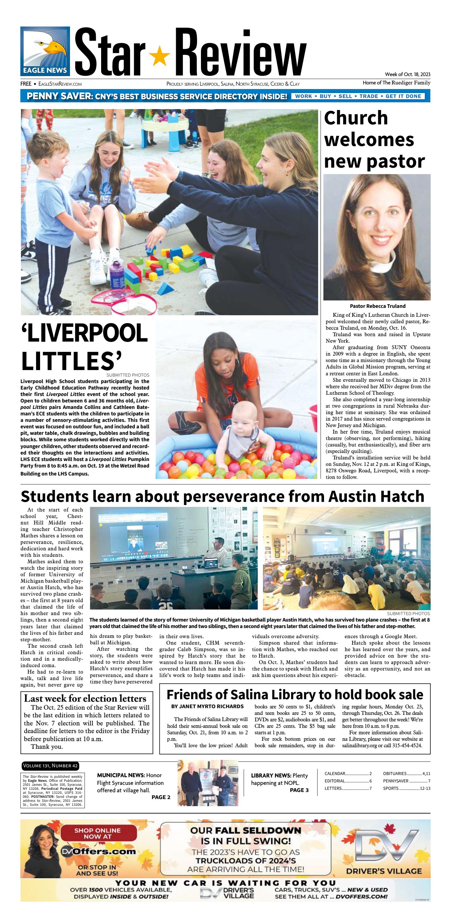 Star Review digital edition - Oct. 18, 2023 by Eagle Newspapers - Issuu