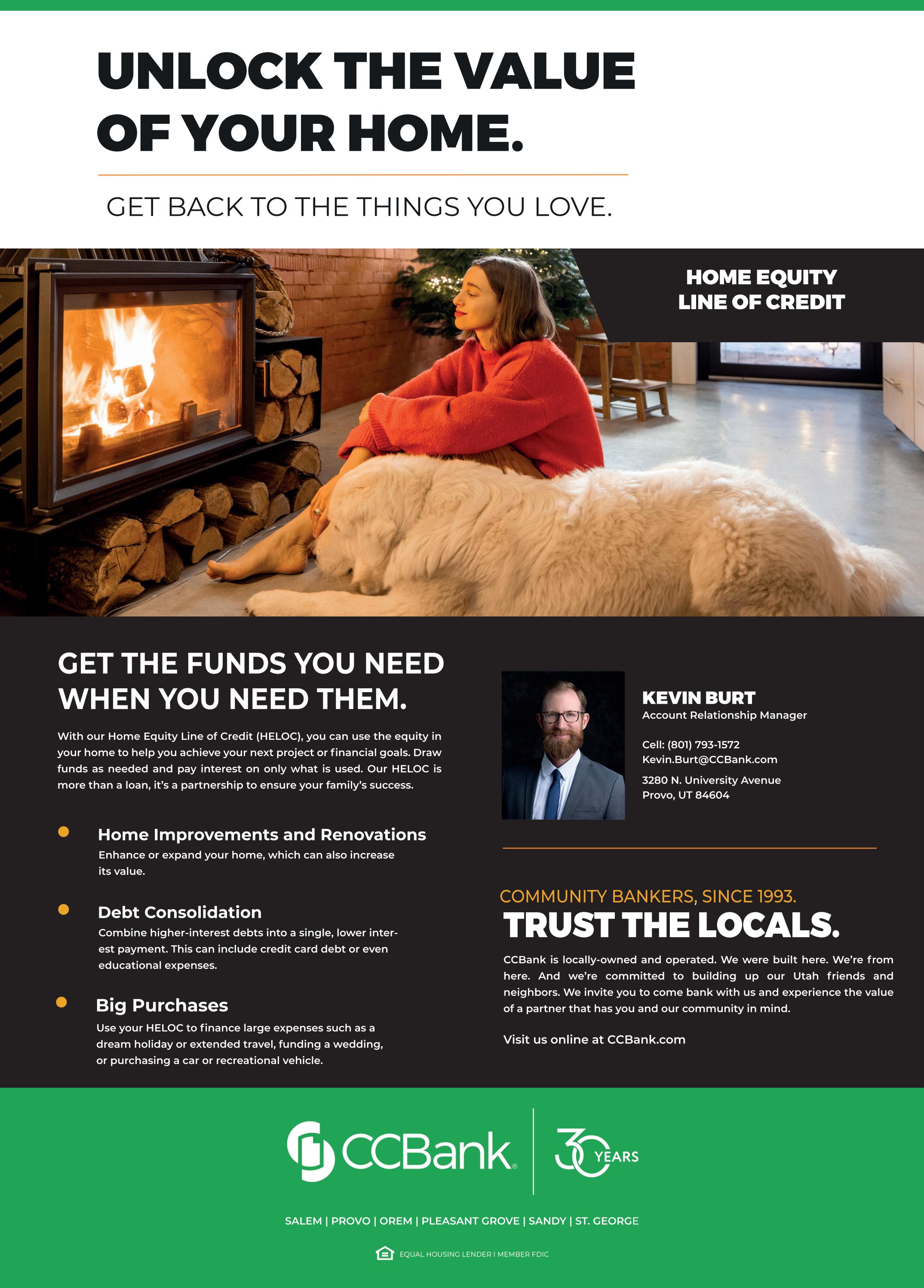 CCBANK-HELOC FLYER-KEVIN BURT by ccbank-marketing - Issuu