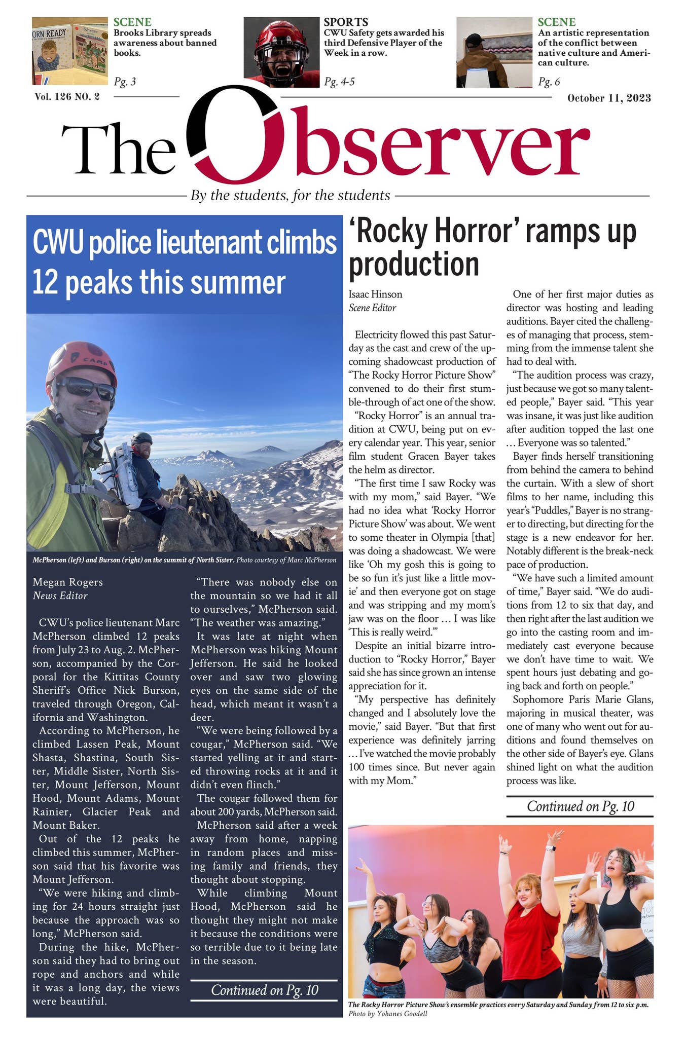 Fall 2023 Issue 2 by CWU Observer - Issuu