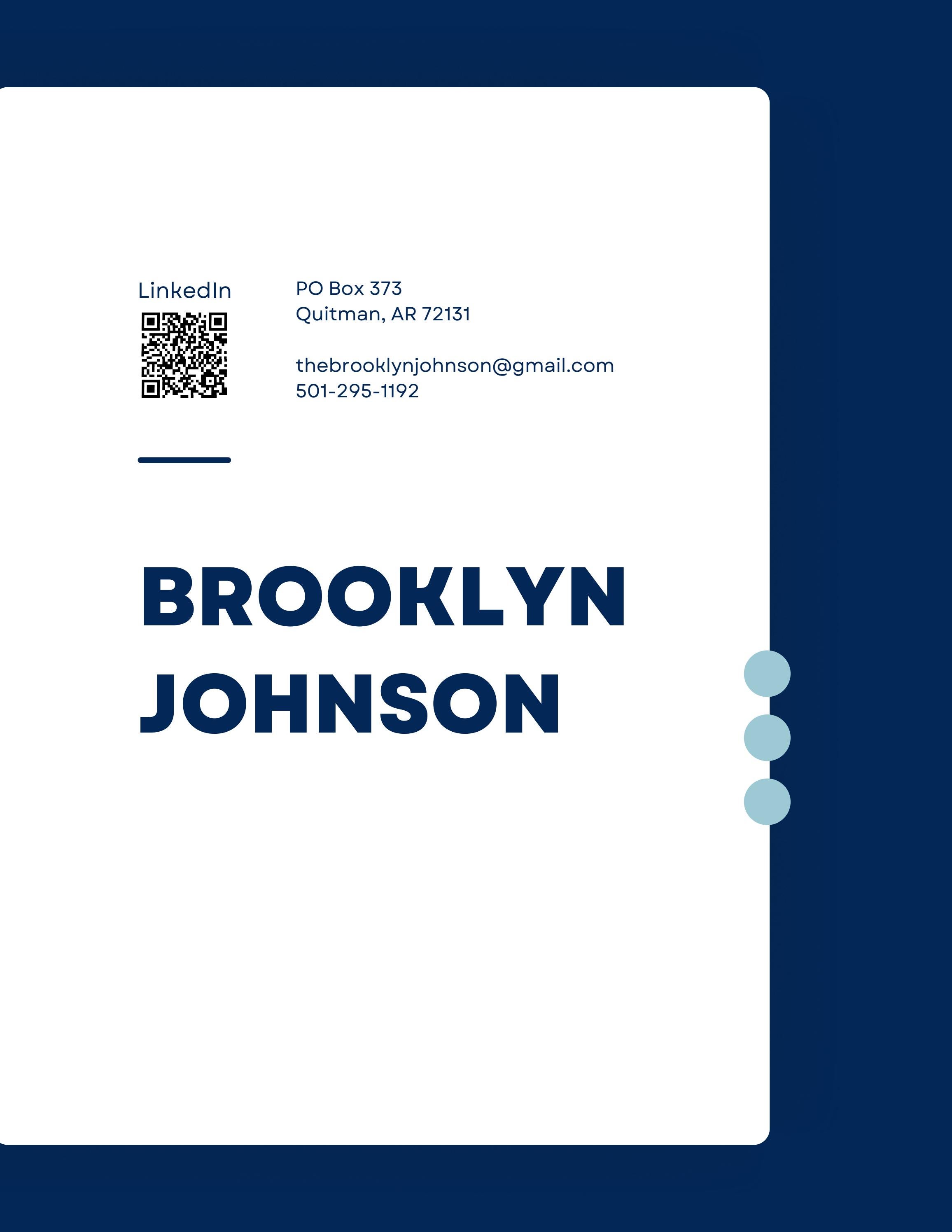Brooklyn Johnson's Portfolio by Brooklyn Johnson - Issuu
