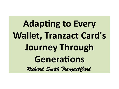 richardsmithtranzactcard Publisher Publications - Issuu