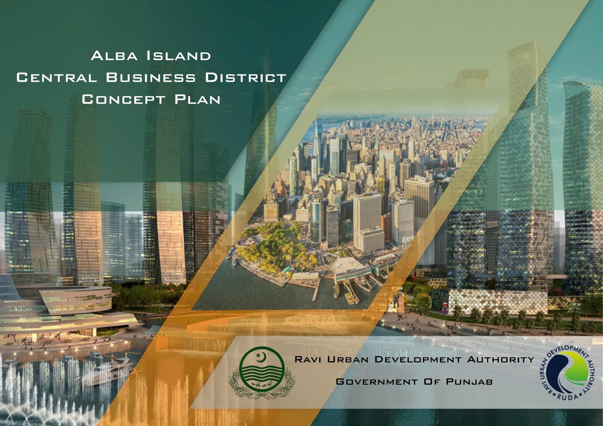 Ravi City Alba Island (Central Business District) Concept Plan, Ravi ...