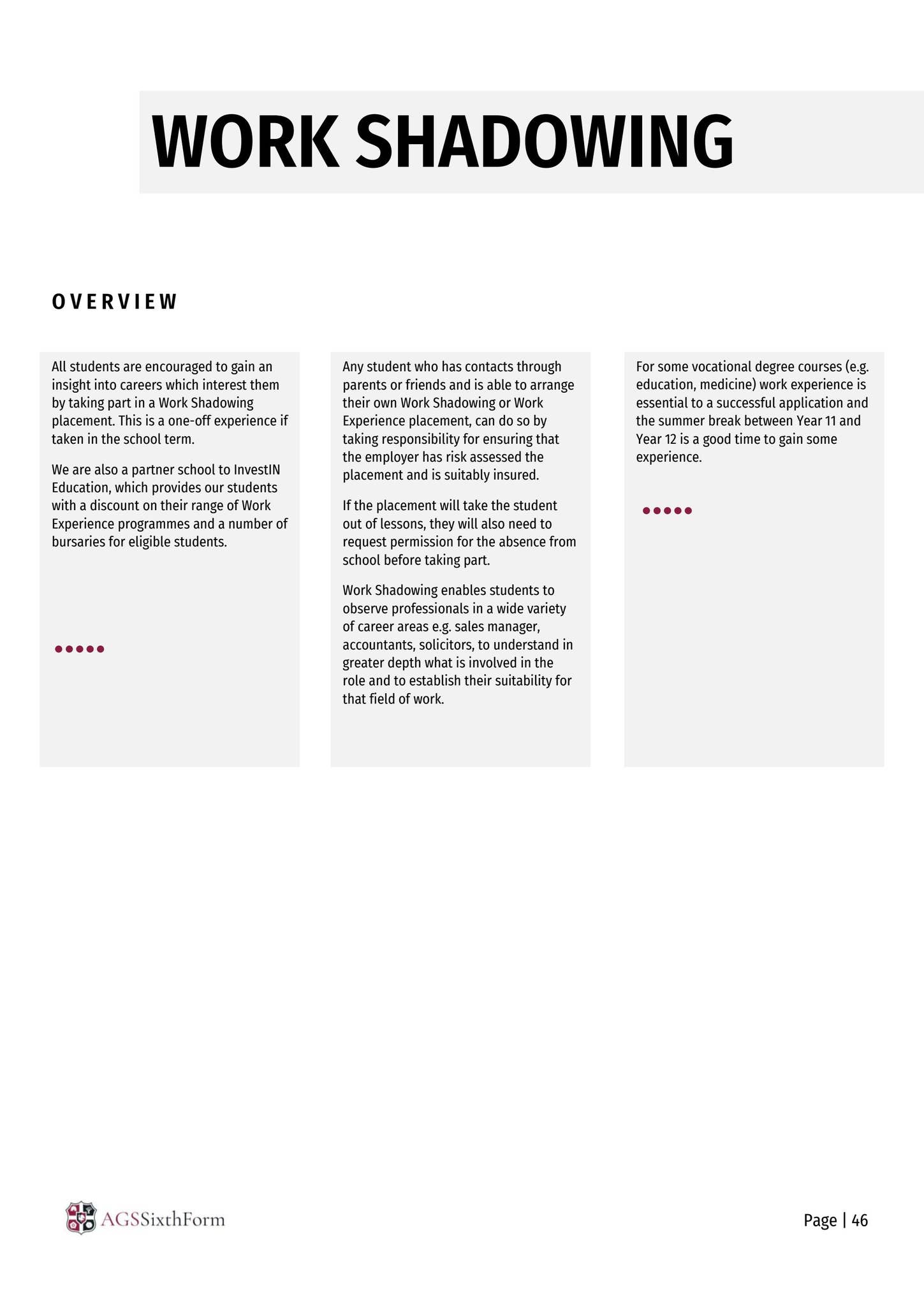 AGS Sixth Form Options Booklet by Aylesbury Grammar School - Issuu